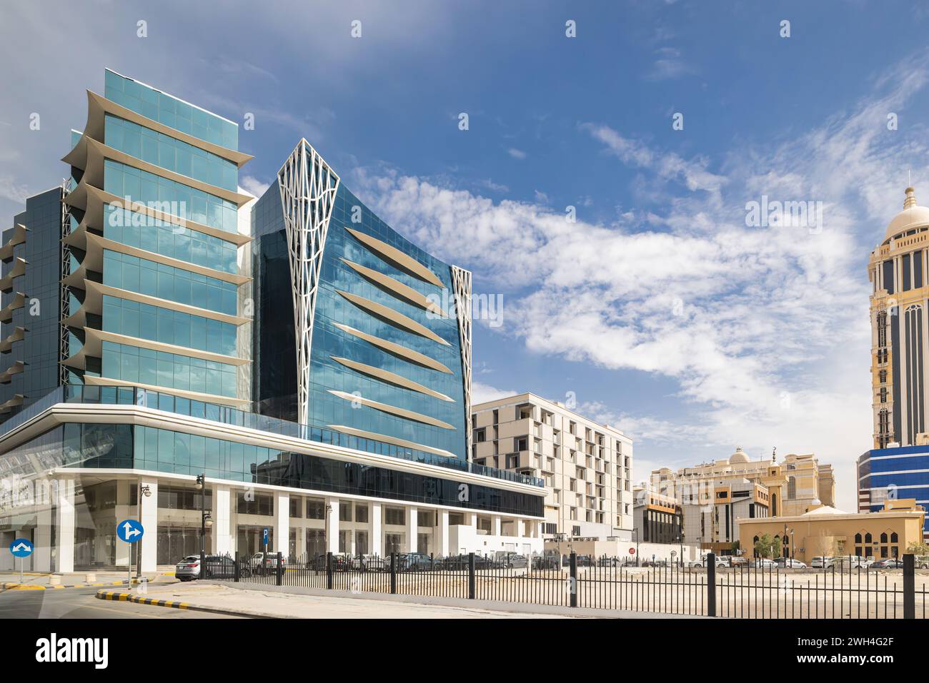 Riyadh, Saudi Arabia, Middle East. Modern buildings in the Riyadh ...