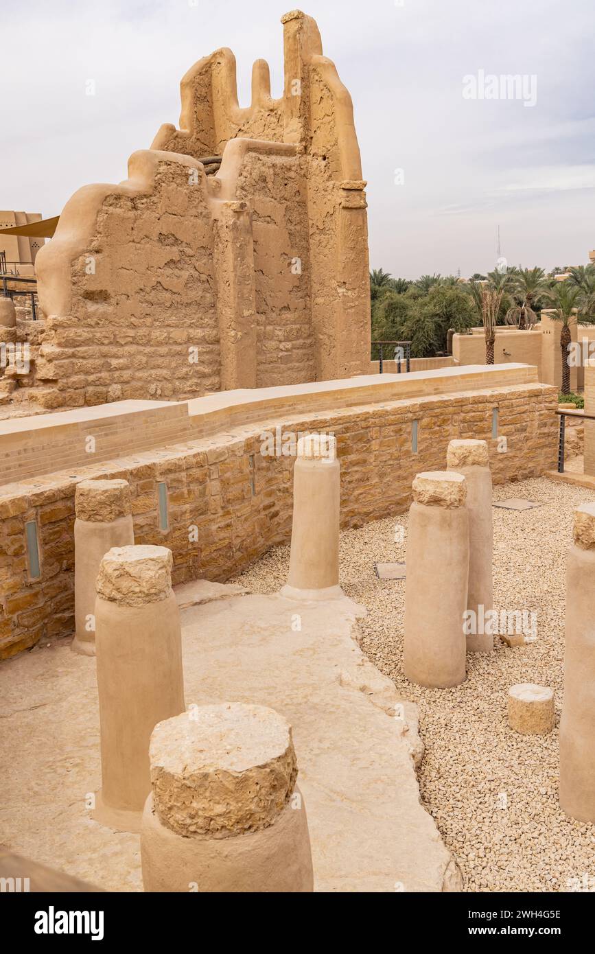 Diriyah, Riyadh, Saudi Arabia, Middle East. Ancient mud brick Najdi ...