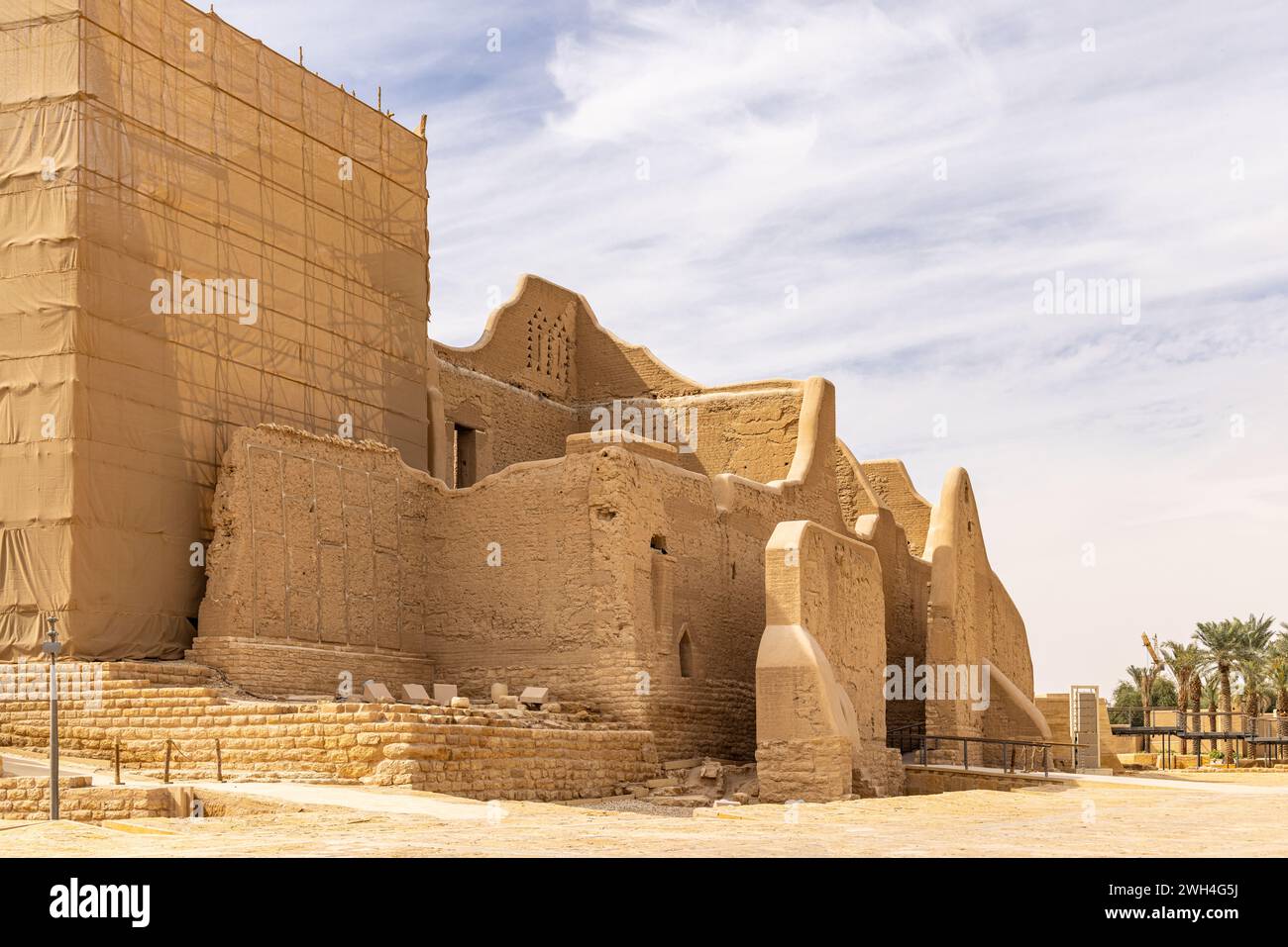 Diriyah, Riyadh, Saudi Arabia, Middle East. Ancient mud brick Najdi ...