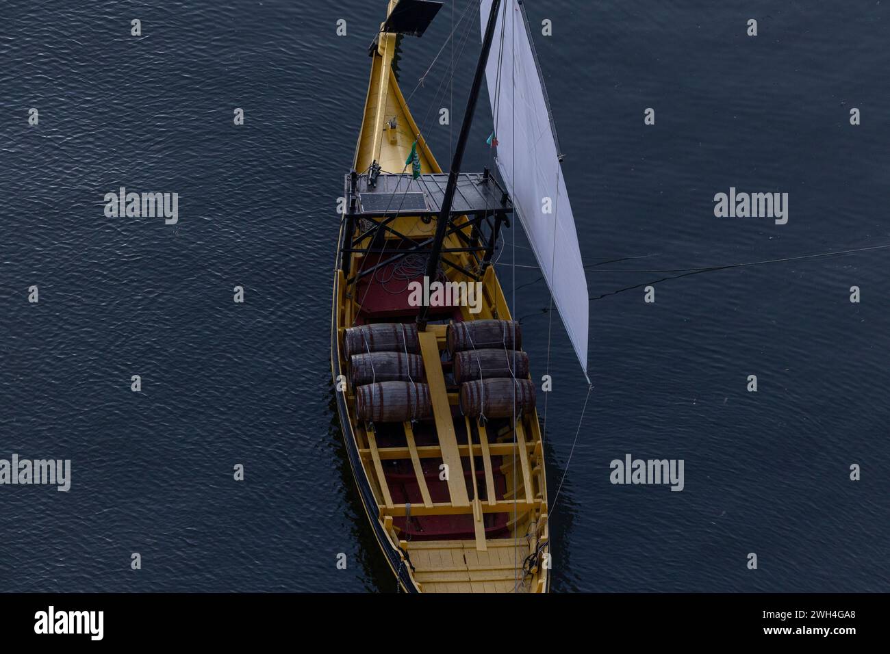 Vintage port wine boat hi-res stock photography and images - Alamy