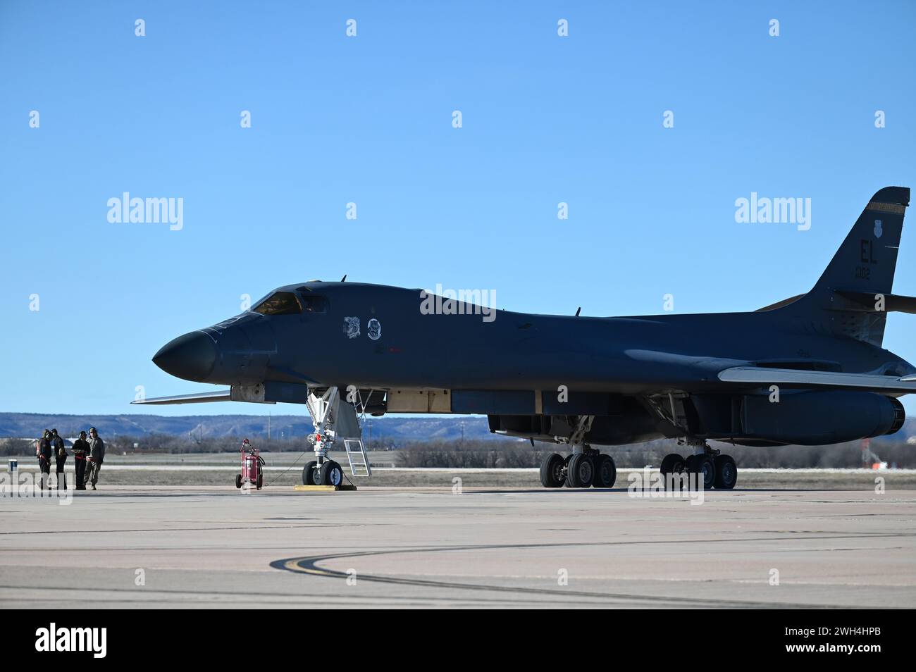Airmen from the 28th Maintenance Group, Ellsworth Air Force Base, South ...