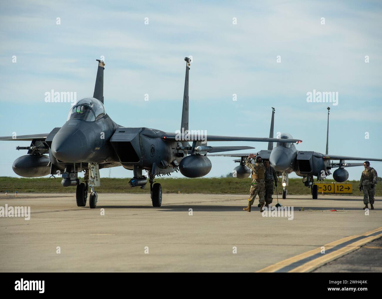 U.S. Air Force Multi-Capable-Airmen assigned to the 4th Fighter Wing ...