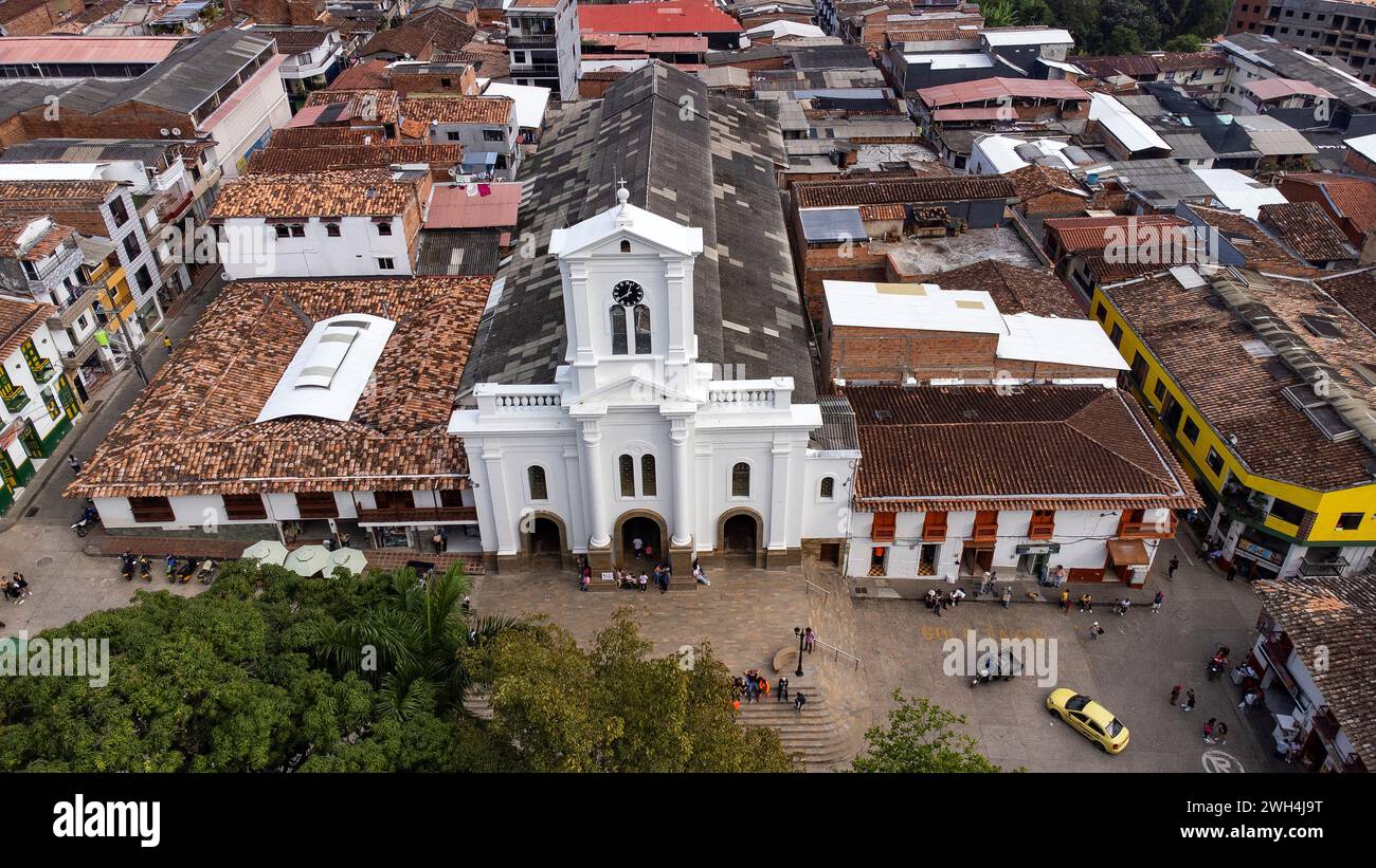 Cocorna, Antioquia - Colombia. January 28, 2024. The Immaculate ...