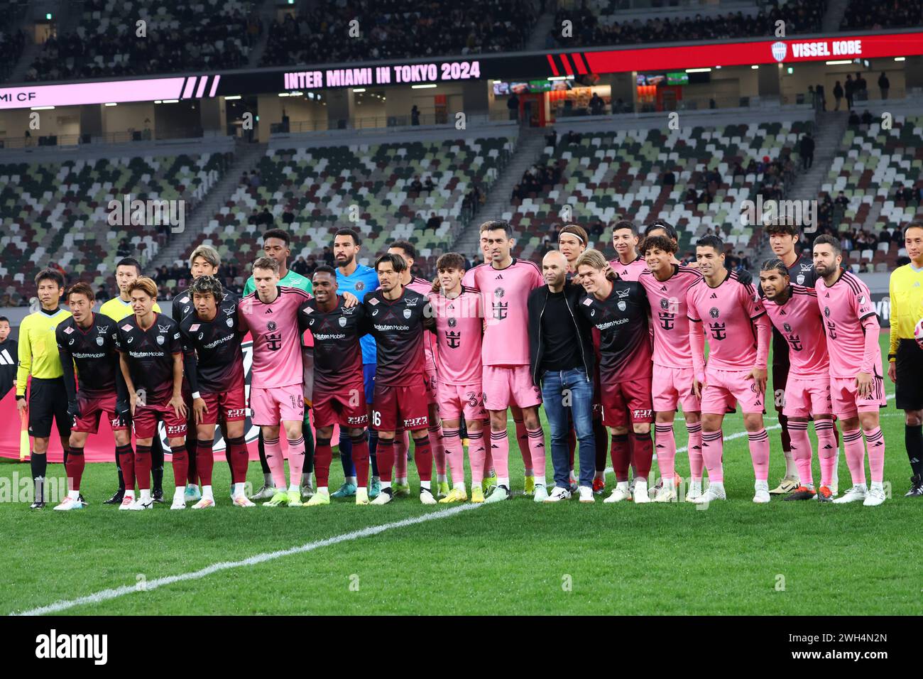 Tokyo 2024 between Inter Miami CF - Vissel Kobe at National Stadium ...
