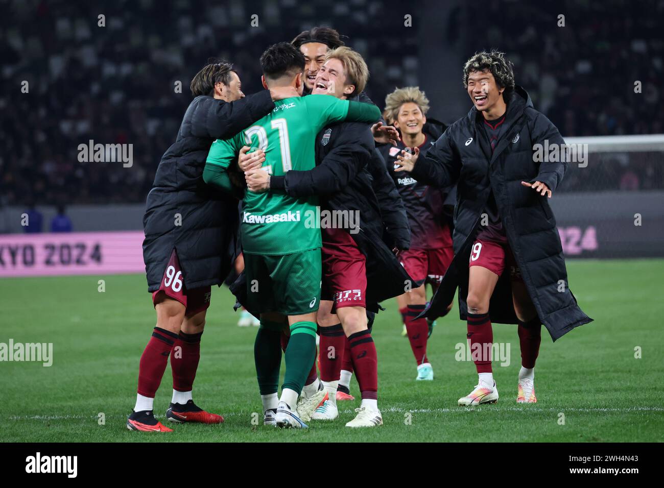 Tokyo 2024 between Inter Miami CF - Vissel Kobe at National Stadium ...