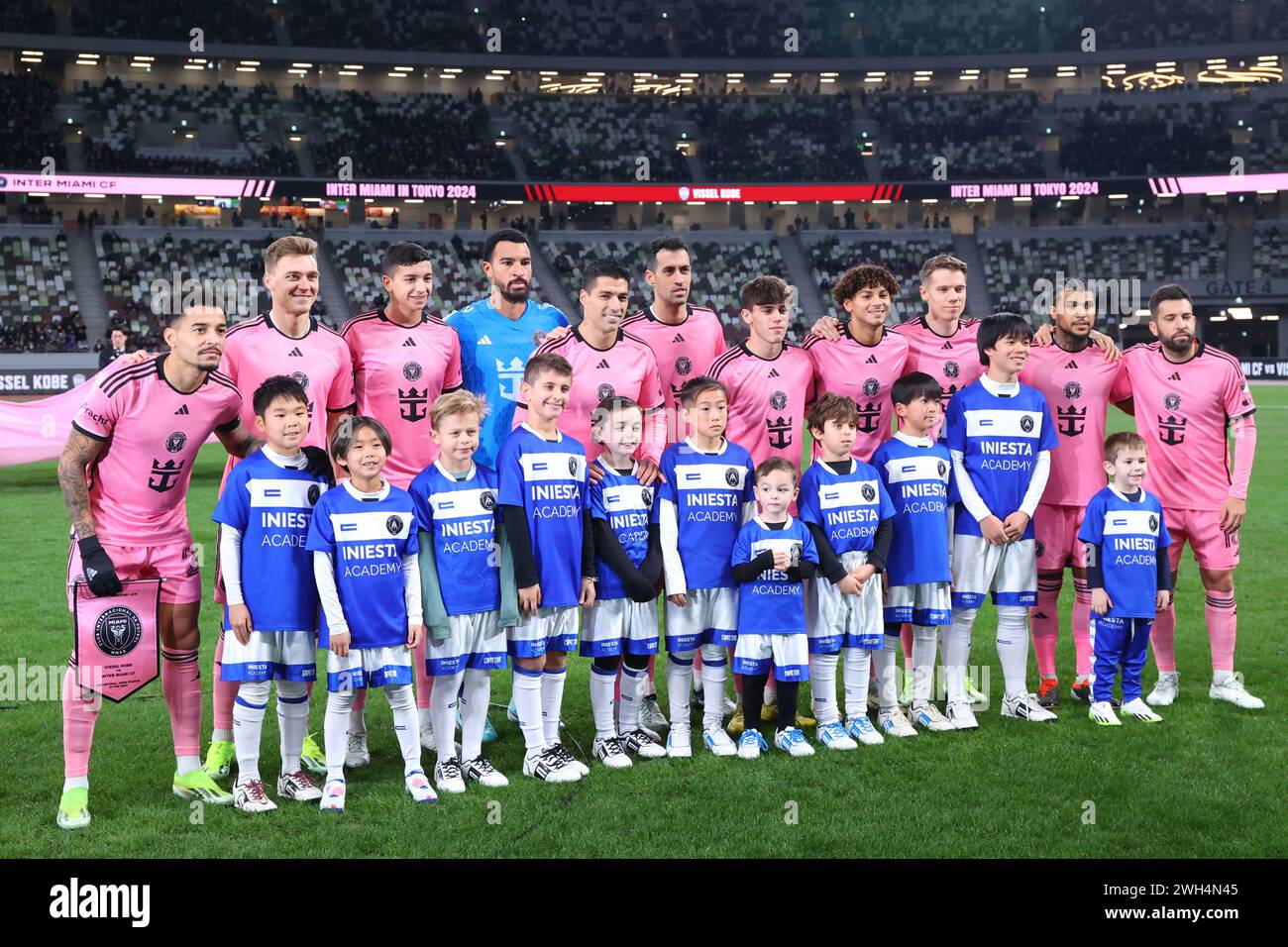 Tokyo 2024 between Inter Miami CF - Vissel Kobe at National Stadium ...
