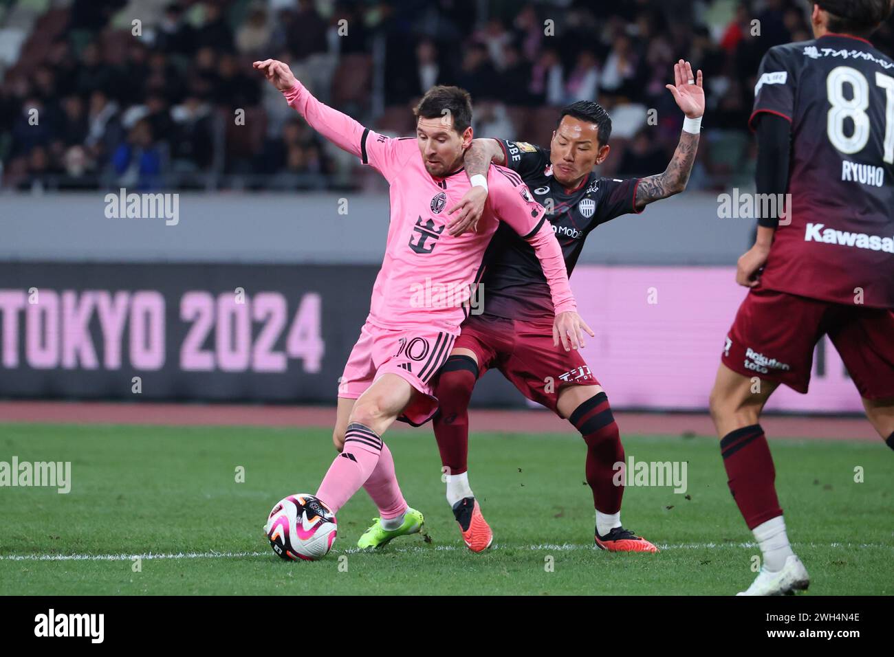 Tokyo 2024 between Inter Miami CF - Vissel Kobe at National Stadium ...