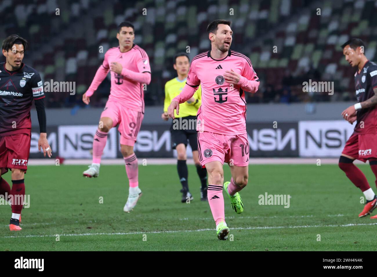 Tokyo 2024 between Inter Miami CF - Vissel Kobe at National Stadium ...