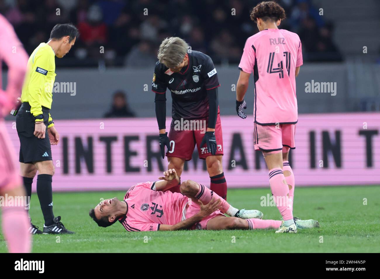 Tokyo 2024 between Inter Miami CF - Vissel Kobe at National Stadium ...