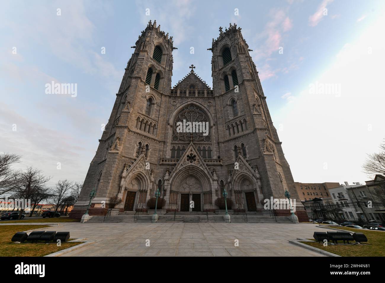 Cathedral Basilica of the Sacred Heart in Newark, NJ. It is the fifth ...