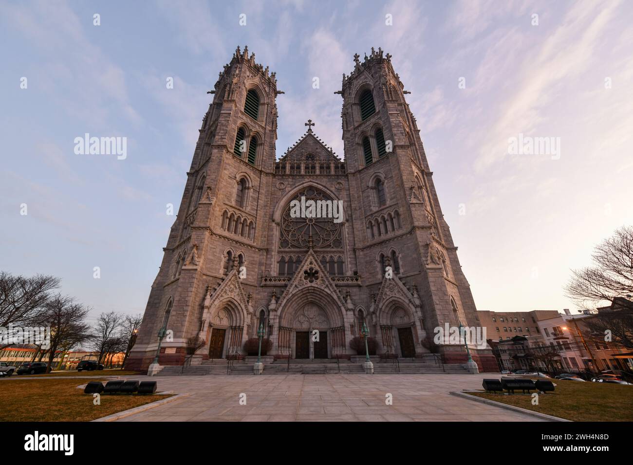 Cathedral Basilica of the Sacred Heart in Newark, NJ. It is the fifth ...