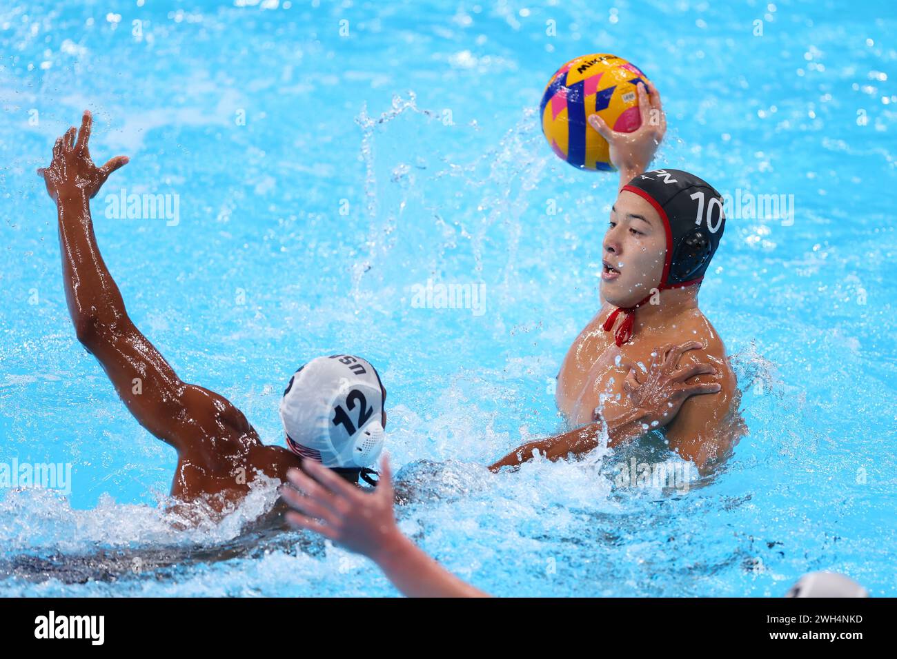 Doha, Qatar. 7th Feb, 2024. Yusuke Inaba (JPN) Water Polo : World ...