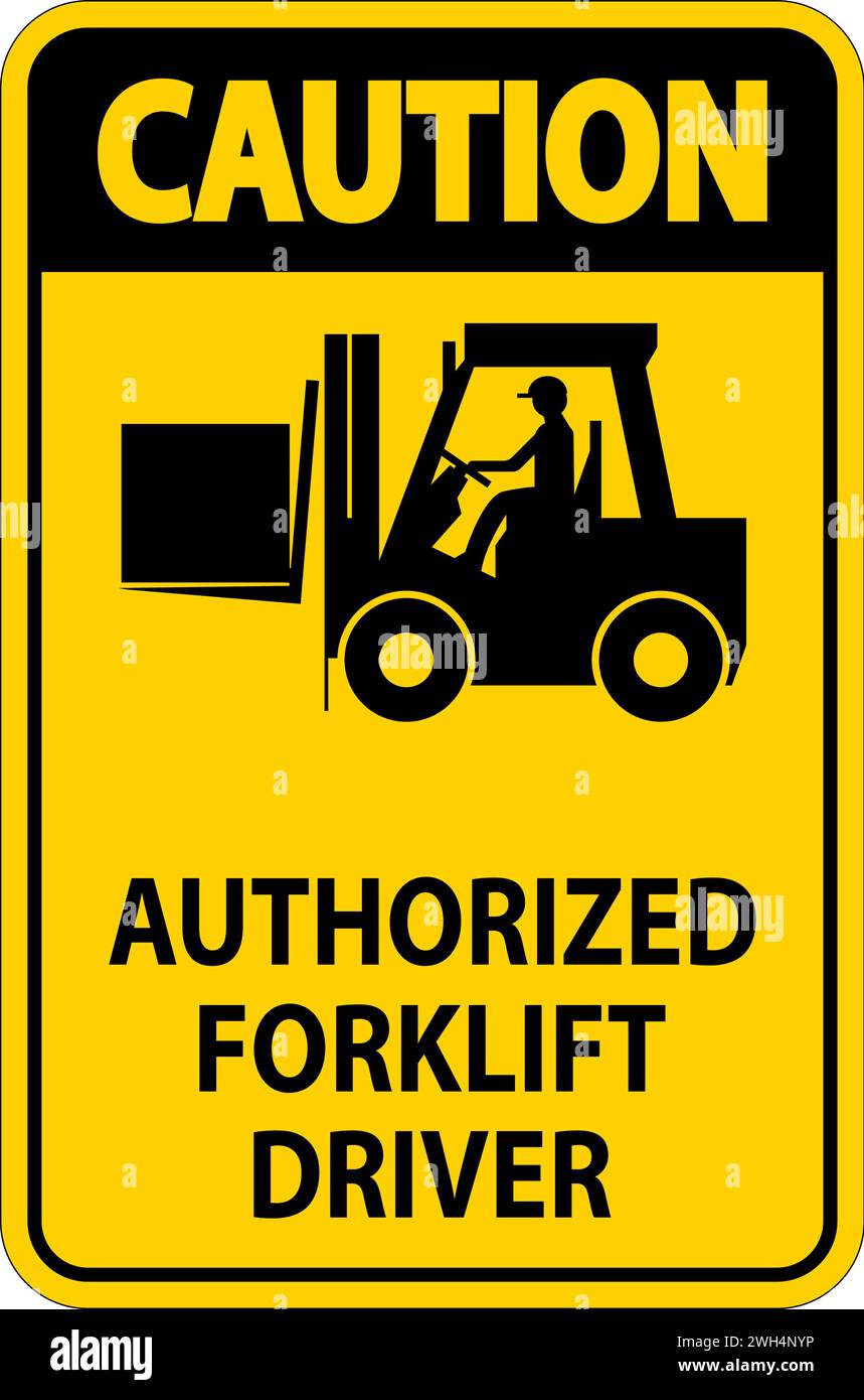 Forklift certificate Stock Vector Images - Alamy