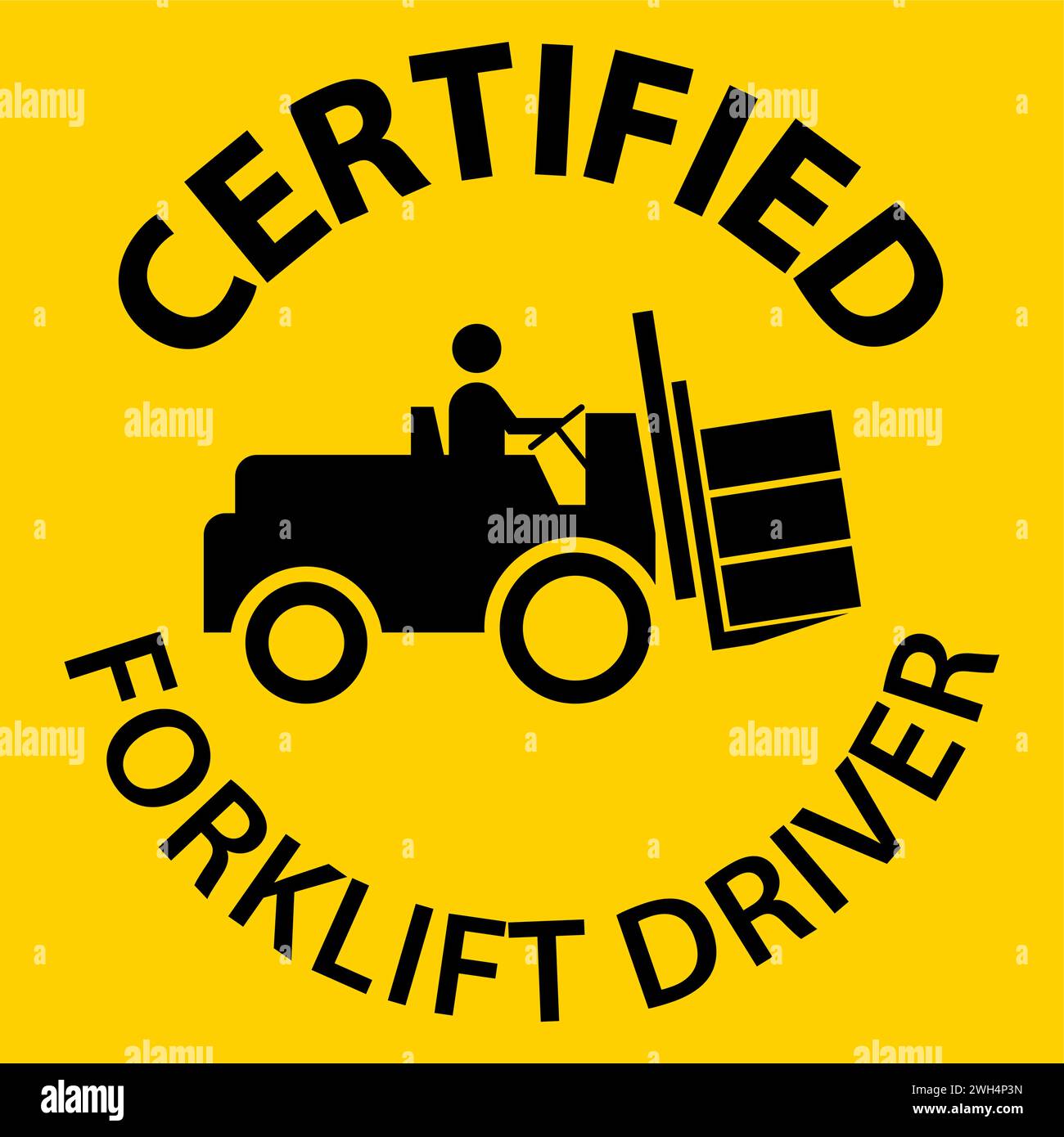 Certified drivers Stock Vector Images - Alamy