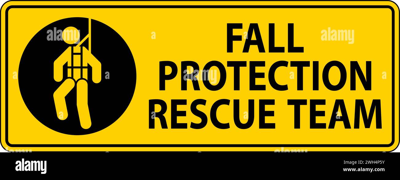 Danger fall protection rescue team hi-res stock photography and images ...