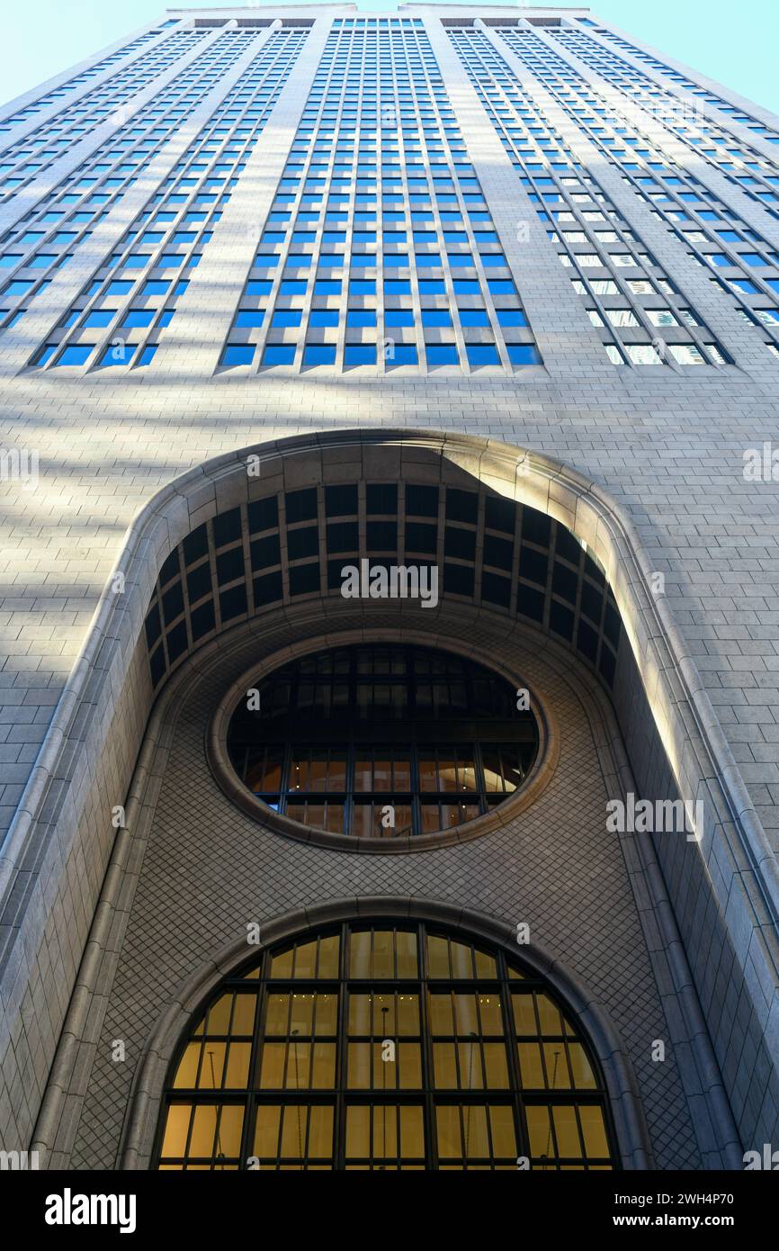 New York City - Jan 1, 2023: 550 Madison Avenue is a postmodern ...