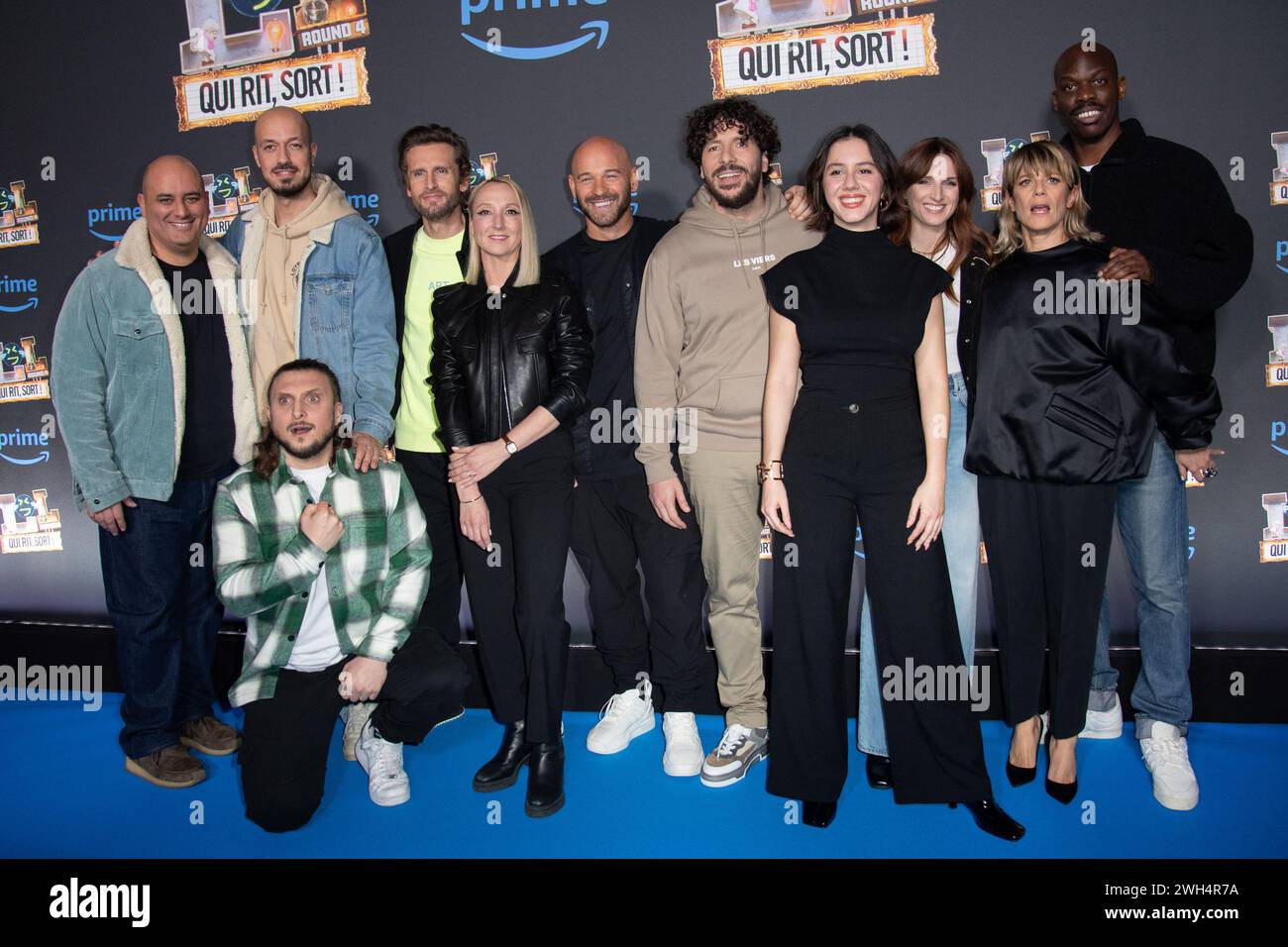 Paris, France. 07th Feb, 2024. Jerome Commandeur, McFly and Carlito ...