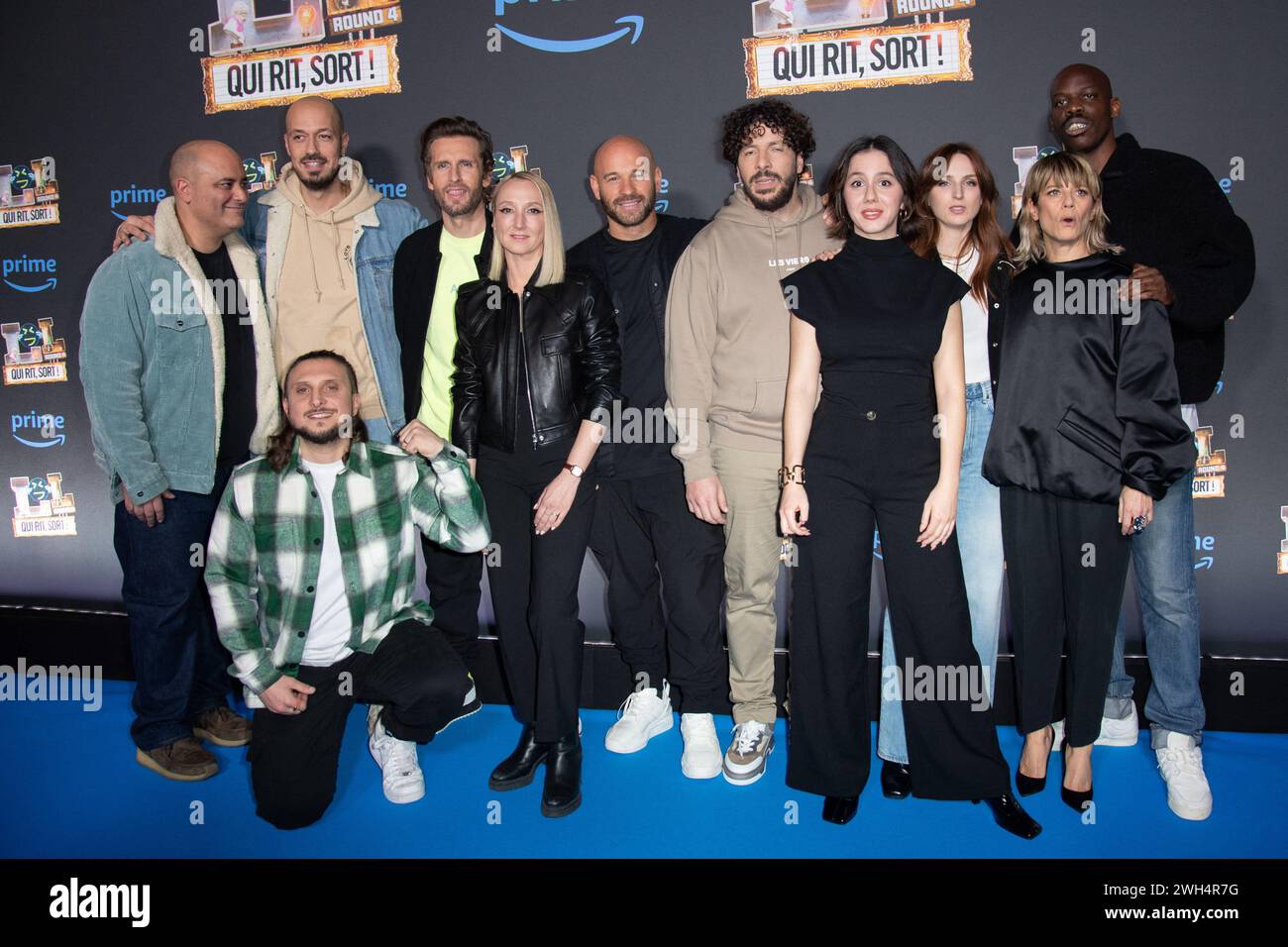 Paris, France. 07th Feb, 2024. Jerome Commandeur, McFly and Carlito ...