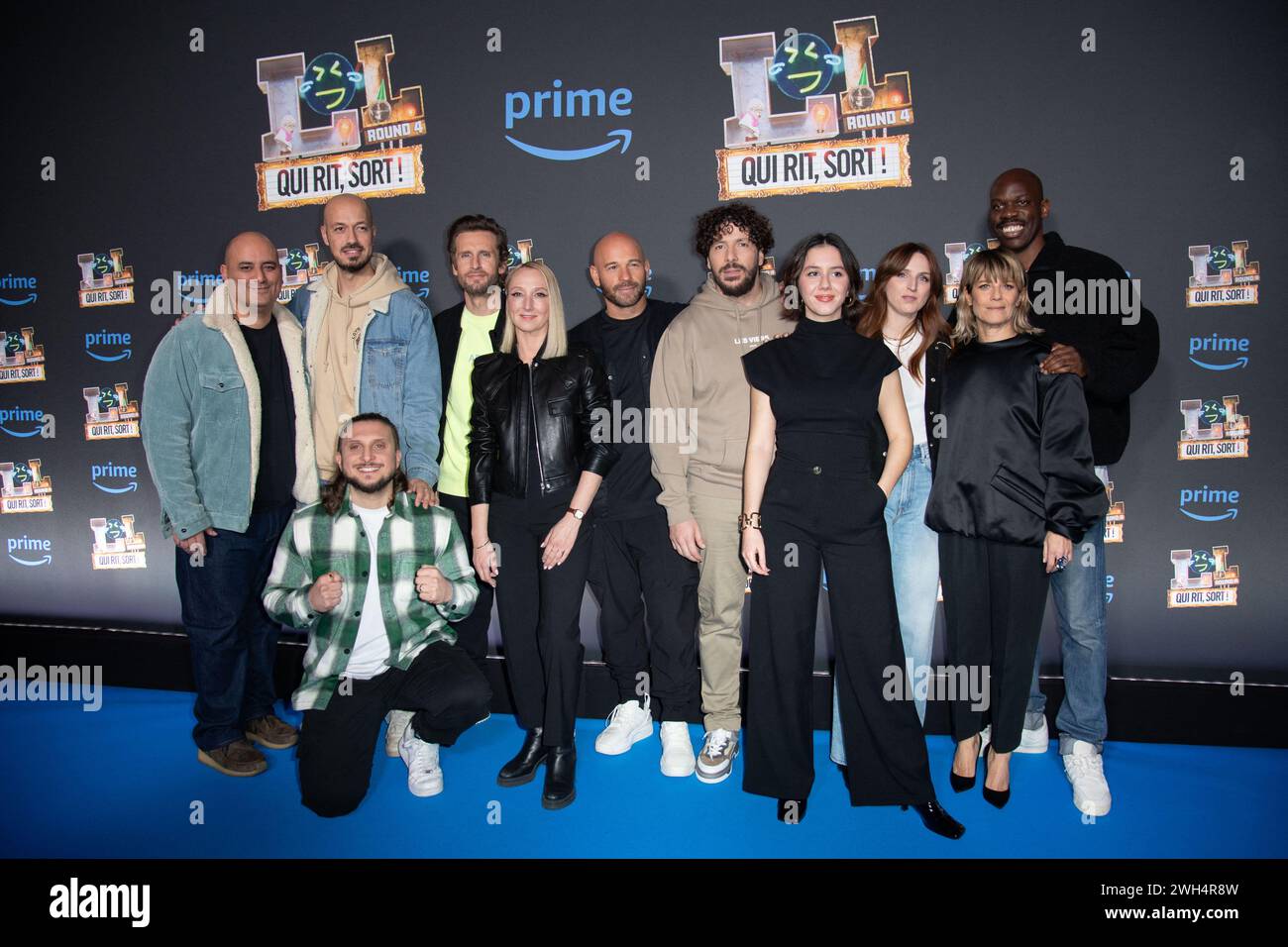 Paris, France. 07th Feb, 2024. Jerome Commandeur, McFly and Carlito ...