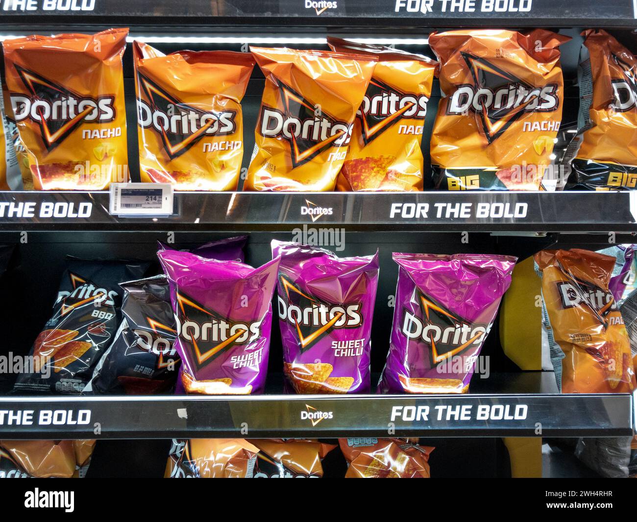 Picture of bags of dorito chips for sale in Belgrade, Serbia. Doritos ...