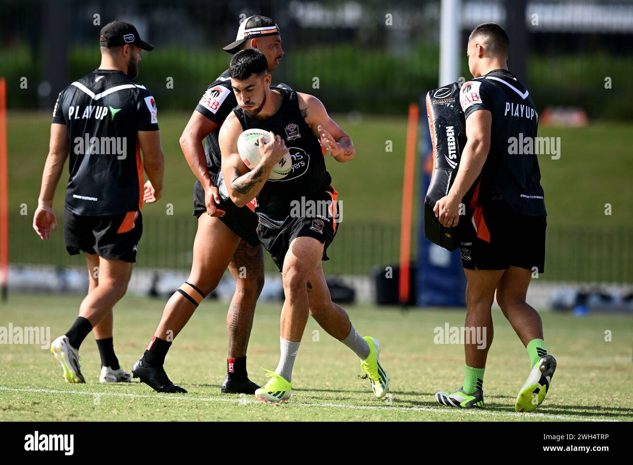 Sydney, Australia. 08th Feb, 2024. Charlie Staines during a Wests ...