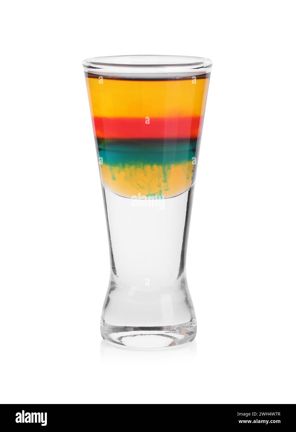 Spirit in the shot glass Cut Out Stock Images & Pictures - Alamy