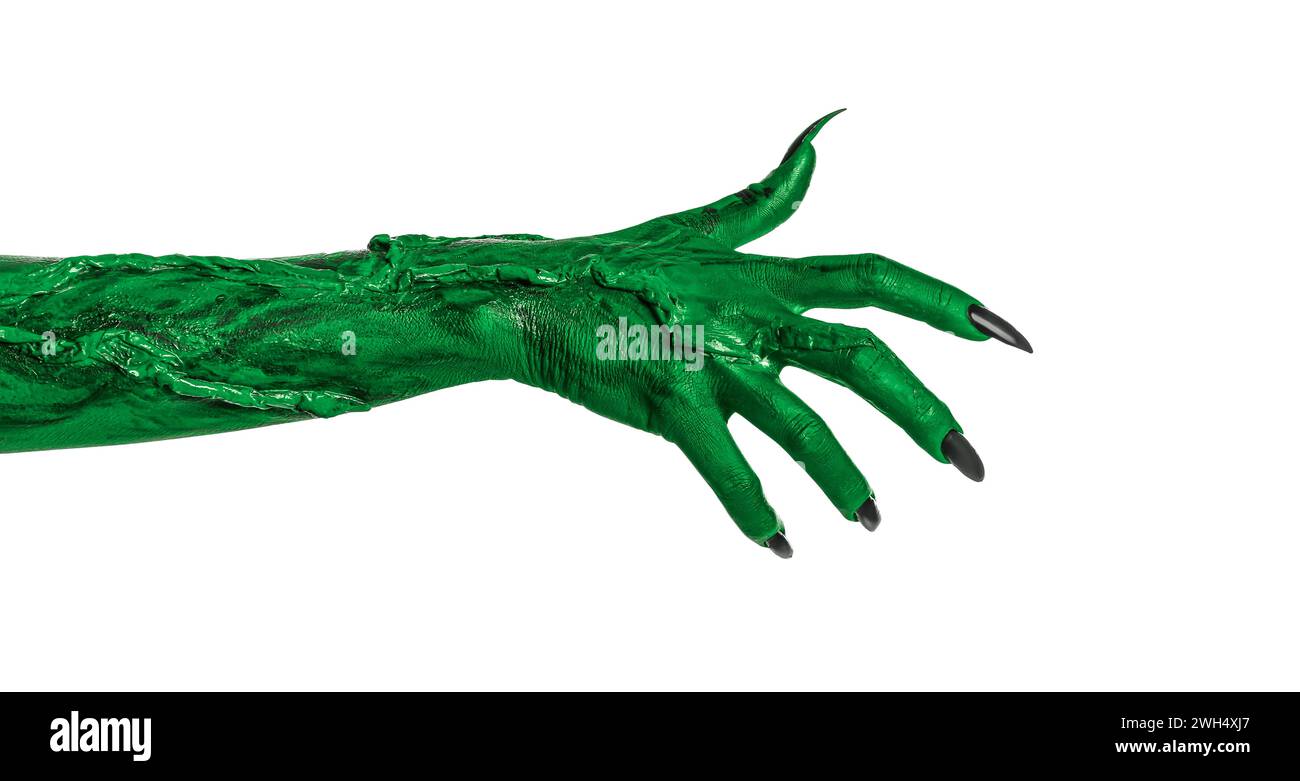 Green zombie hand creepy hi-res stock photography and images - Alamy