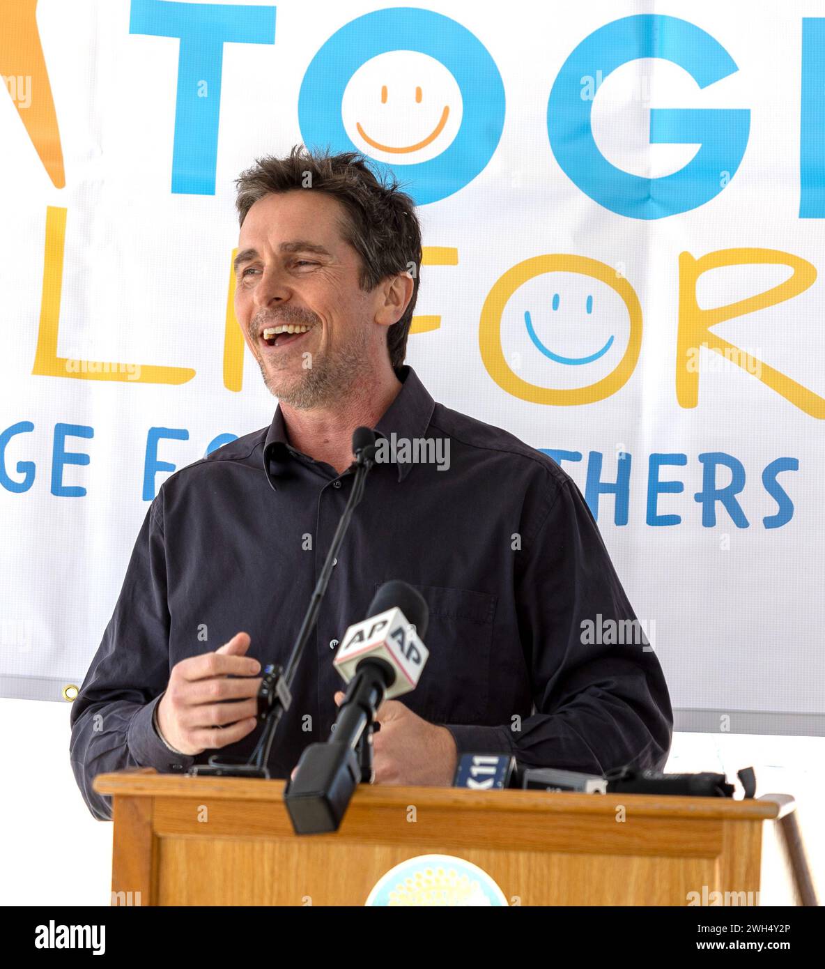 February 7, 2024, Palmdale, Ca, USA: Christian Bale attends Together ...
