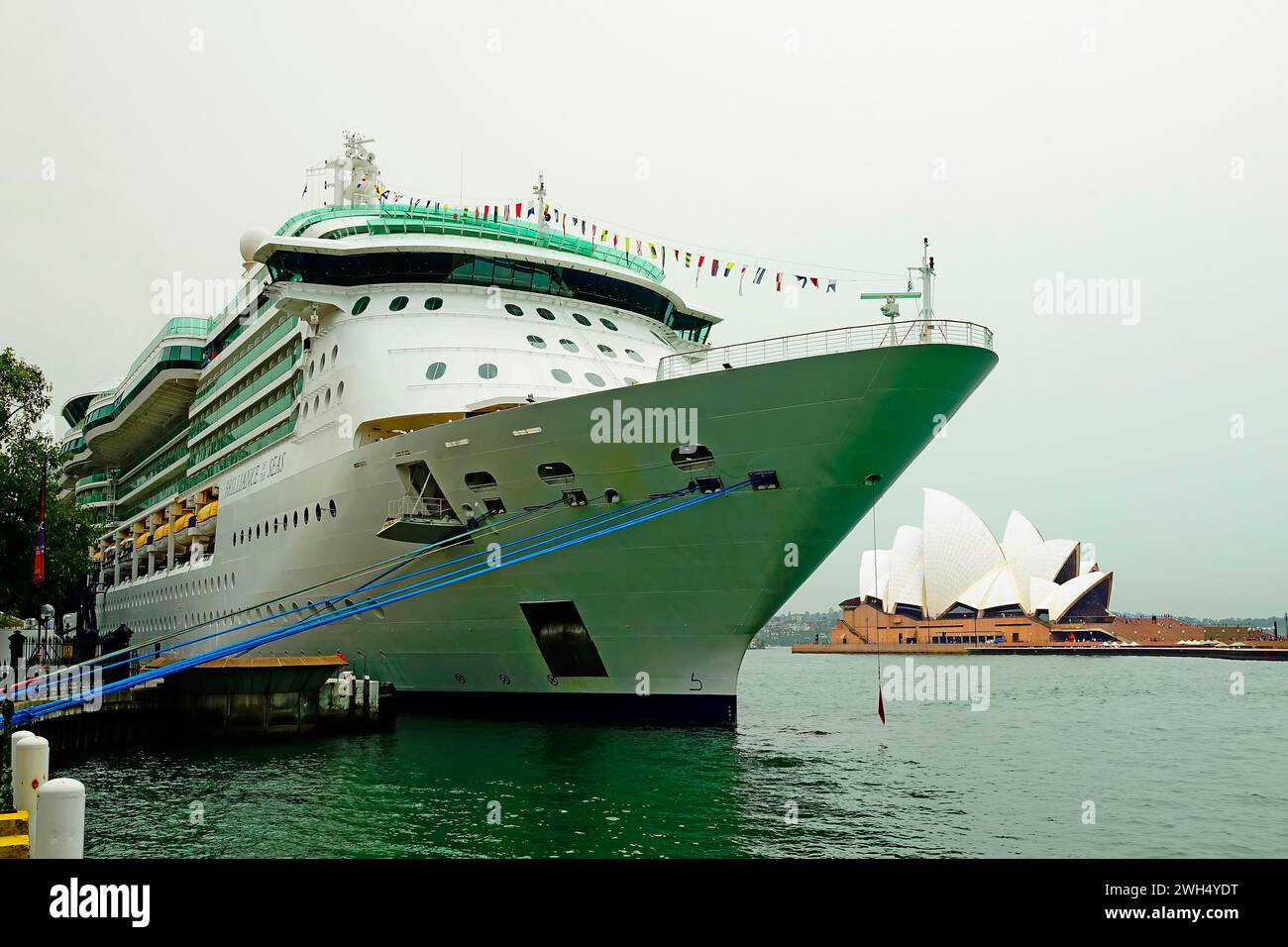Royal Caribbean Brilliance of the Seas Cruise Ship in Sydney Australia ...