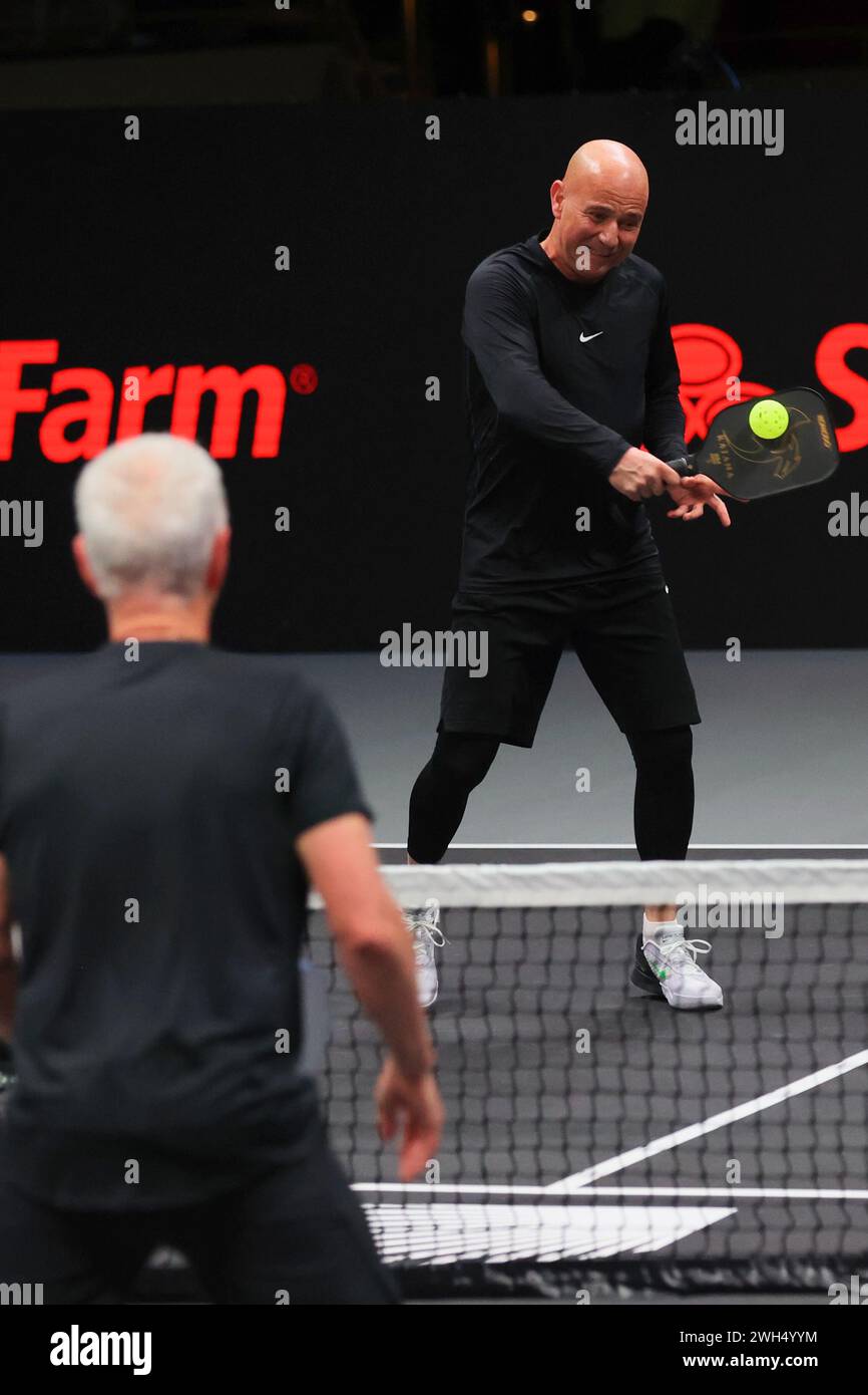 Jack sock andre agassi defeated john mcenroe james blake 11 7 hi-res ...