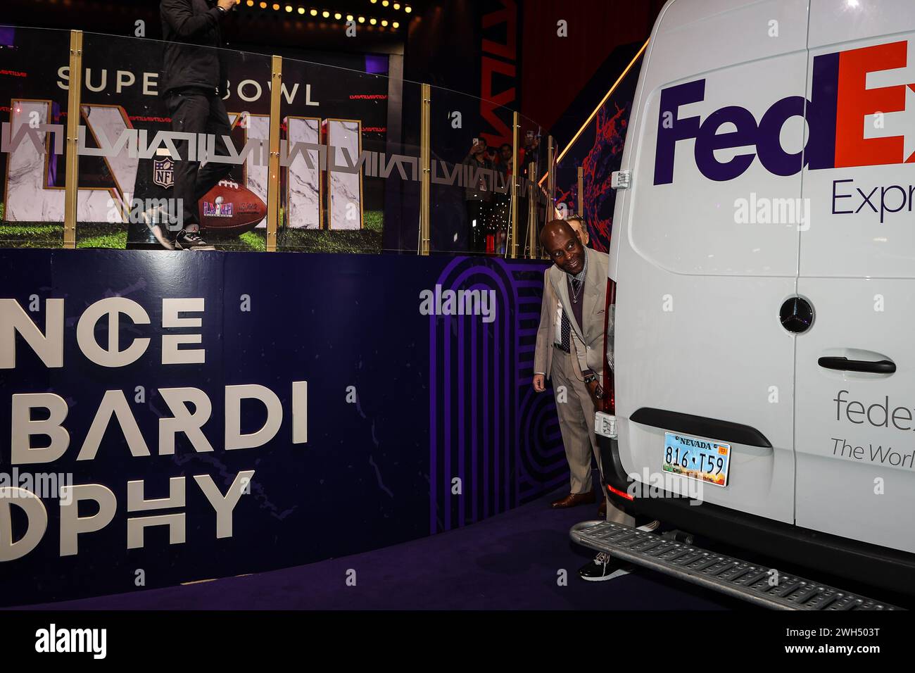 Las Vegas, NV, USA. 07th Feb, 2024. NFL Hall of Fame member Jerry Rice ...