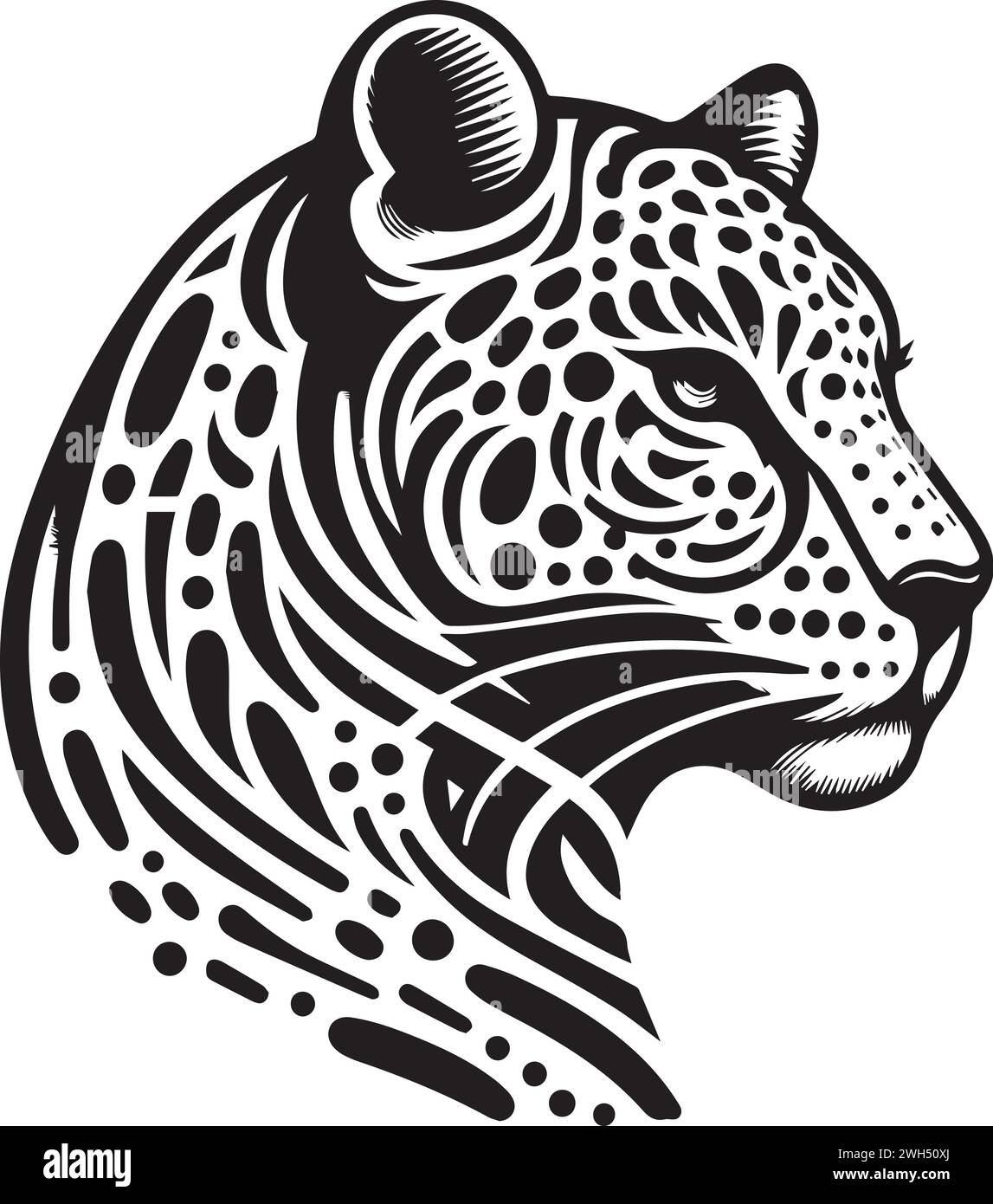 Leopard design vector files Stock Vector Image & Art - Alamy