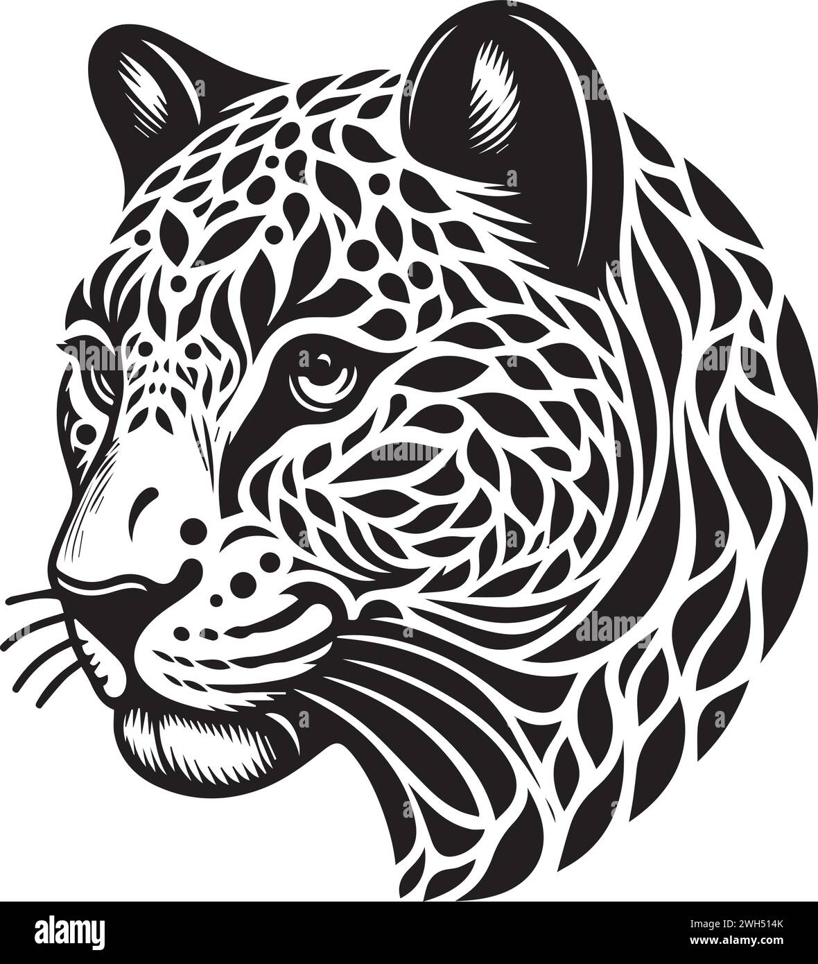 Leopard design vector files Stock Vector Image & Art - Alamy