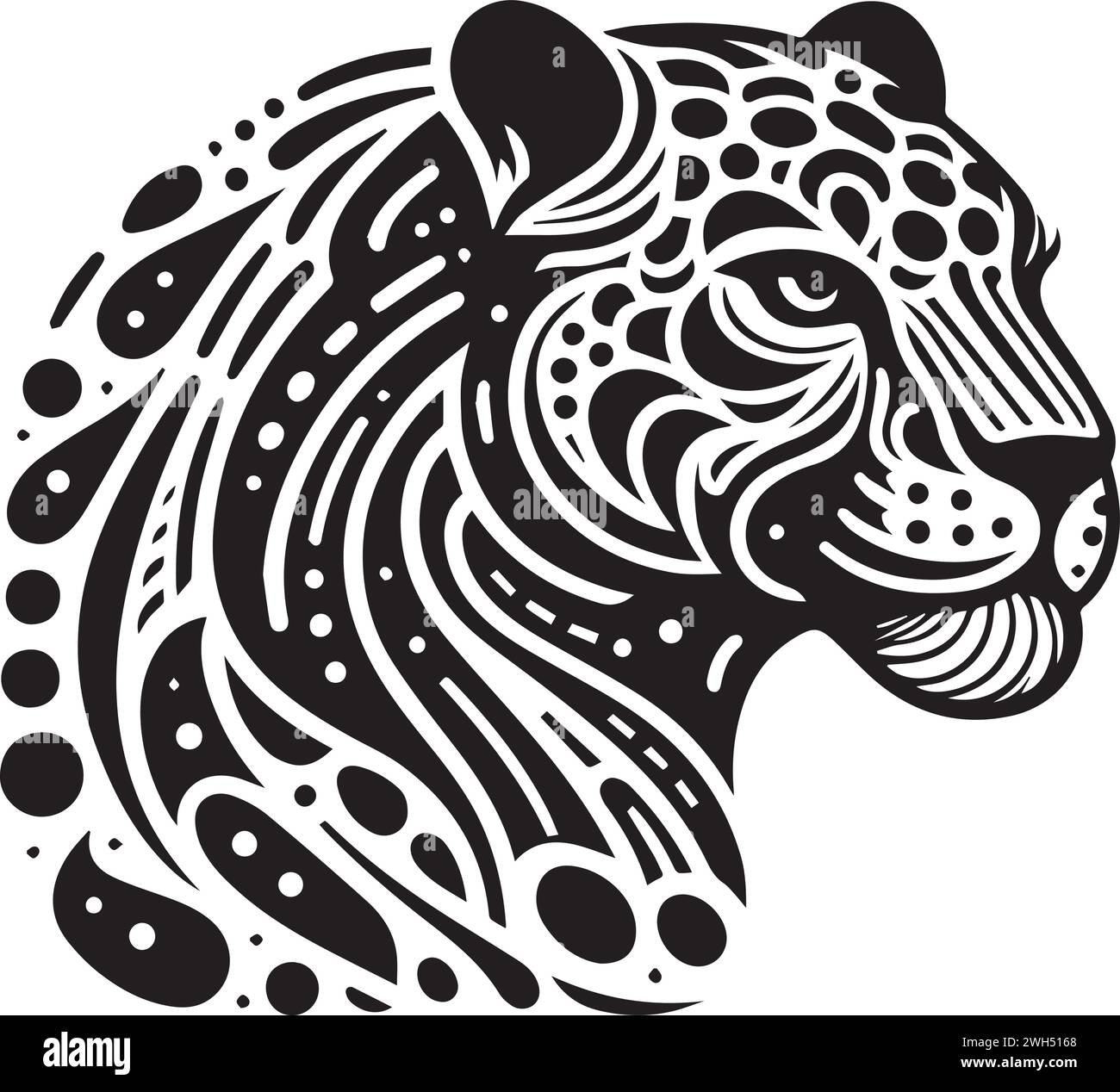 Leopard design vector files Stock Vector Image & Art - Alamy