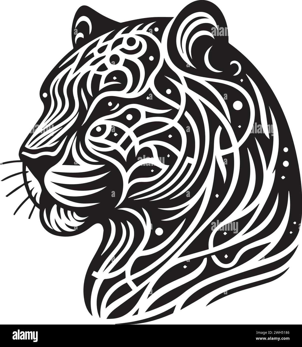 Leopard images Stock Vector Images - Alamy