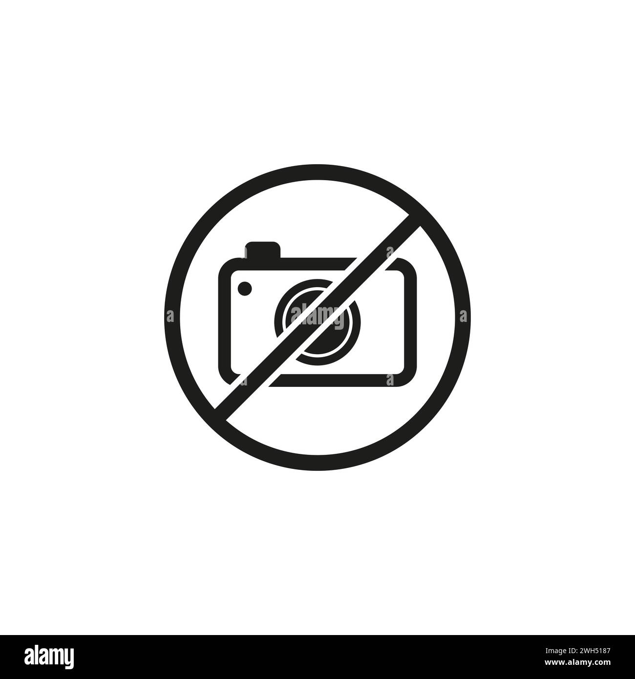 No Camera icon. Vector illustration. EPS 10 Stock Vector Image & Art ...
