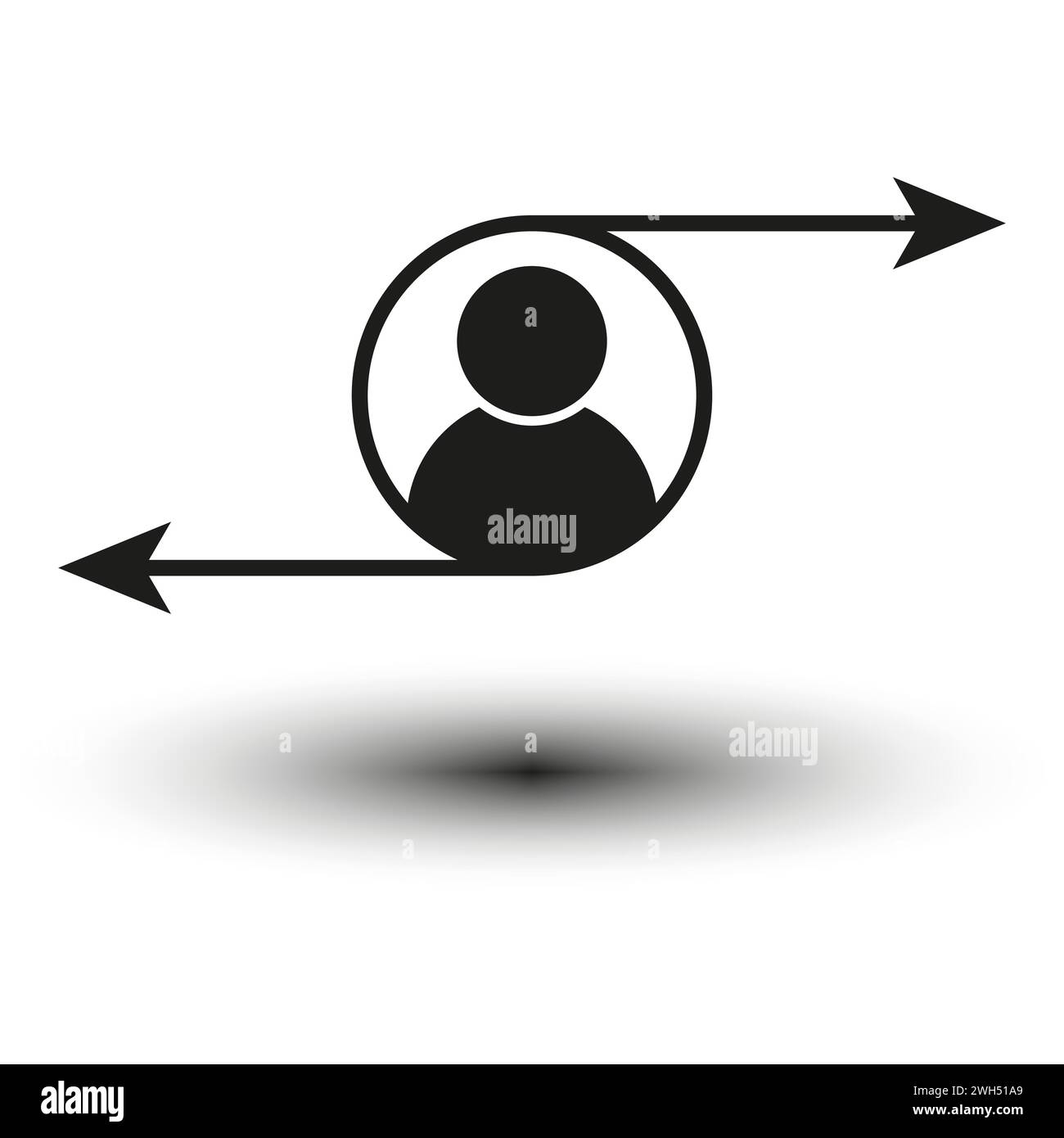 Employee transfer Stock Vector Images - Alamy