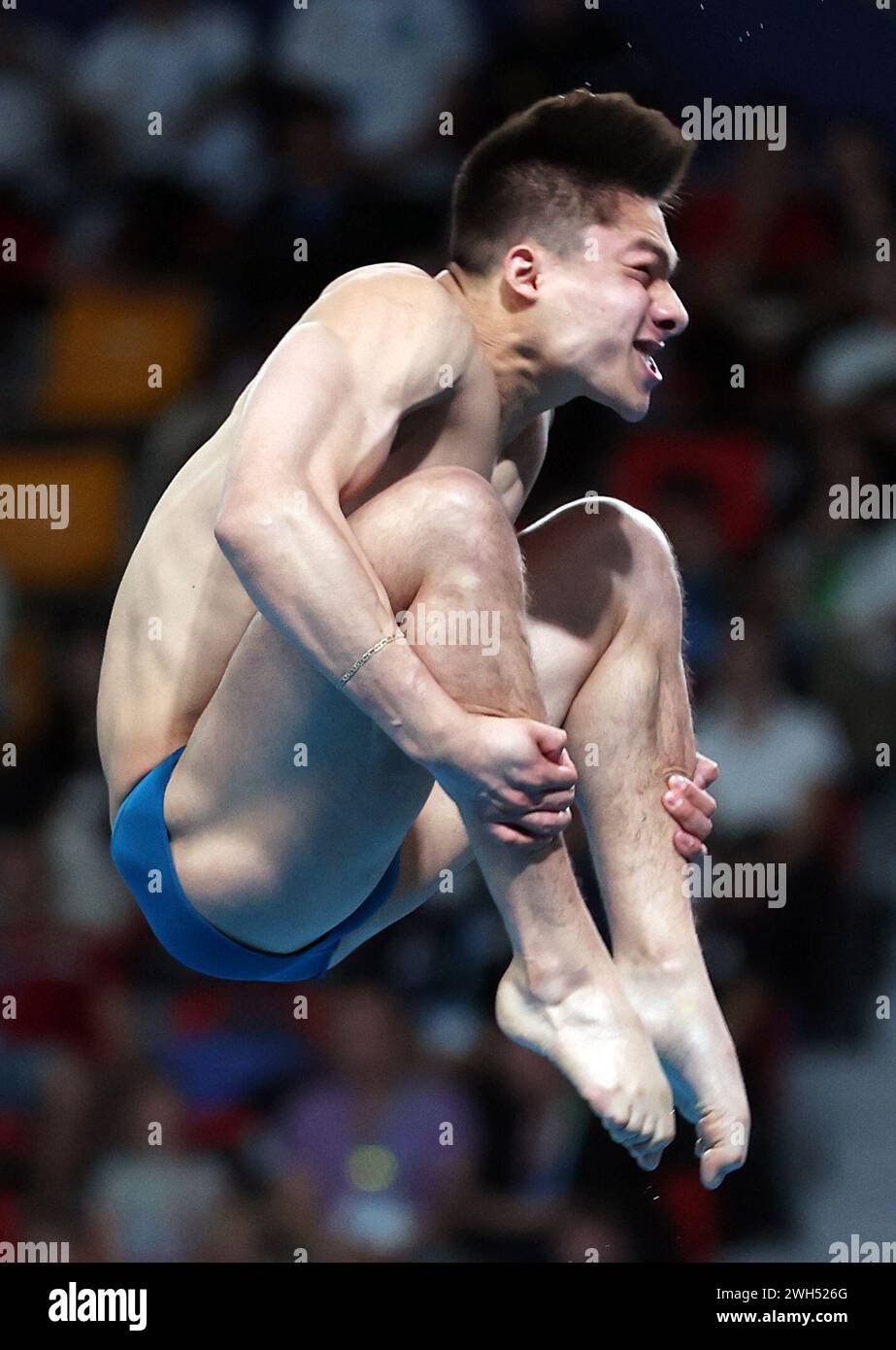 Doha, Qatar. 7th Feb, 2024. Osmar Olvera Ibarra of Mexico competes ...