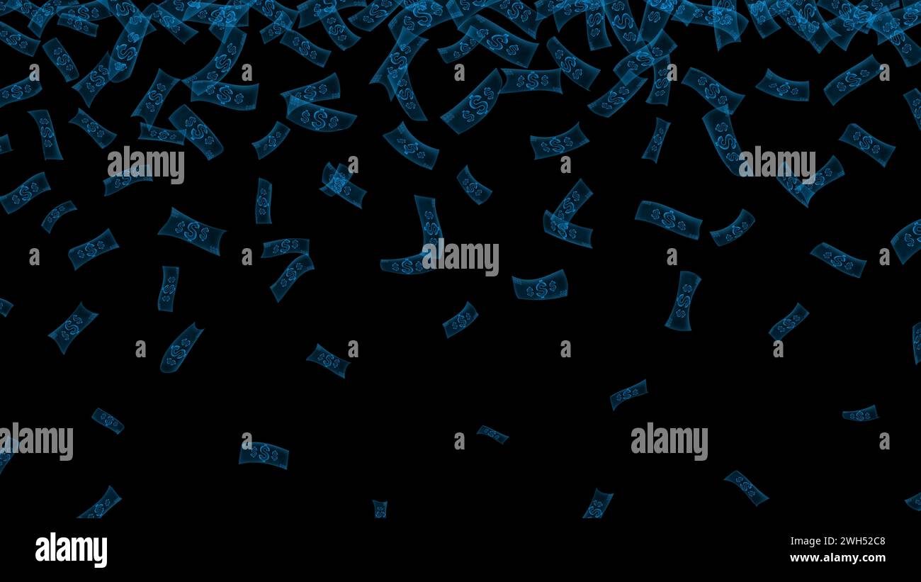 Dollar rain hi-res stock photography and images - Alamy