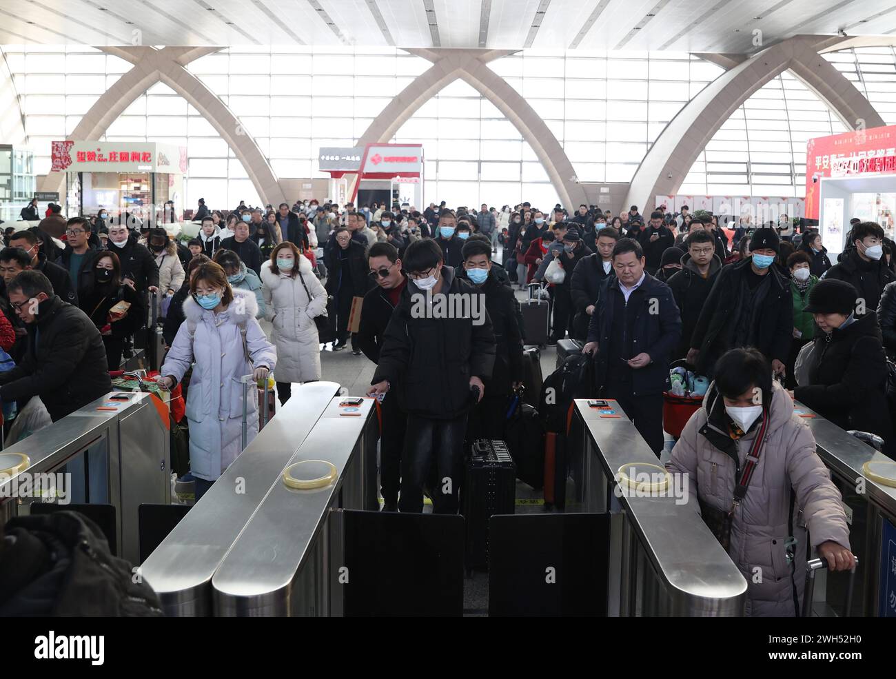 **CHINESE MAINLAND, HONG KONG, MACAU AND TAIWAN OUT** Yichuan railway ...