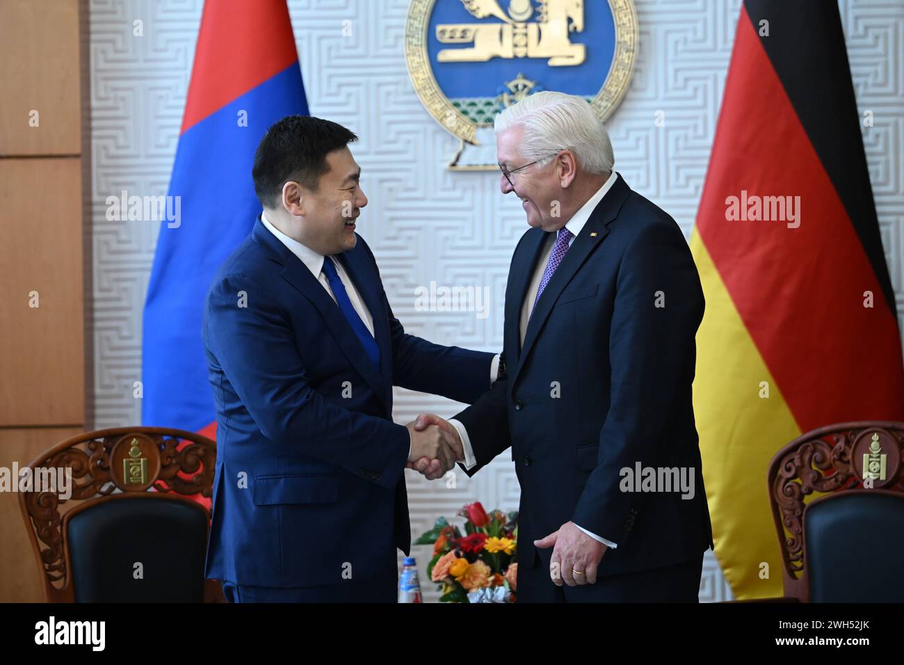 Ulan Bator, Mongolia. 08th Feb, 2024. Federal President Frank-Walter ...
