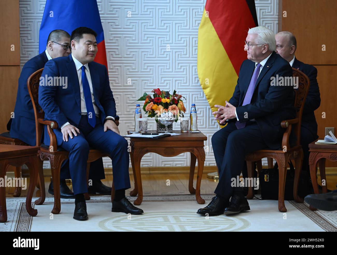 Ulan Bator, Mongolia. 08th Feb, 2024. Federal President Frank-Walter ...