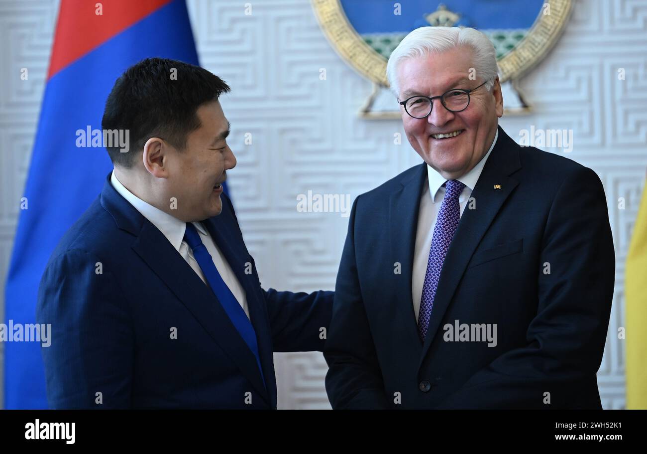 Ulan Bator, Mongolia. 08th Feb, 2024. Federal President Frank-Walter ...