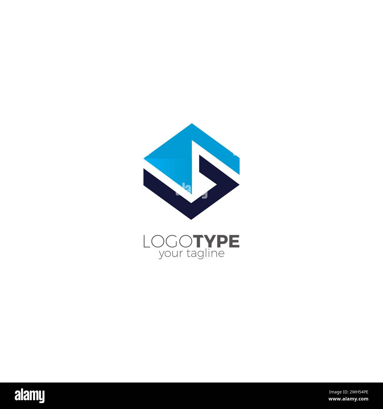 Simple flat minimalist property Cut Out Stock Images & Pictures - Alamy