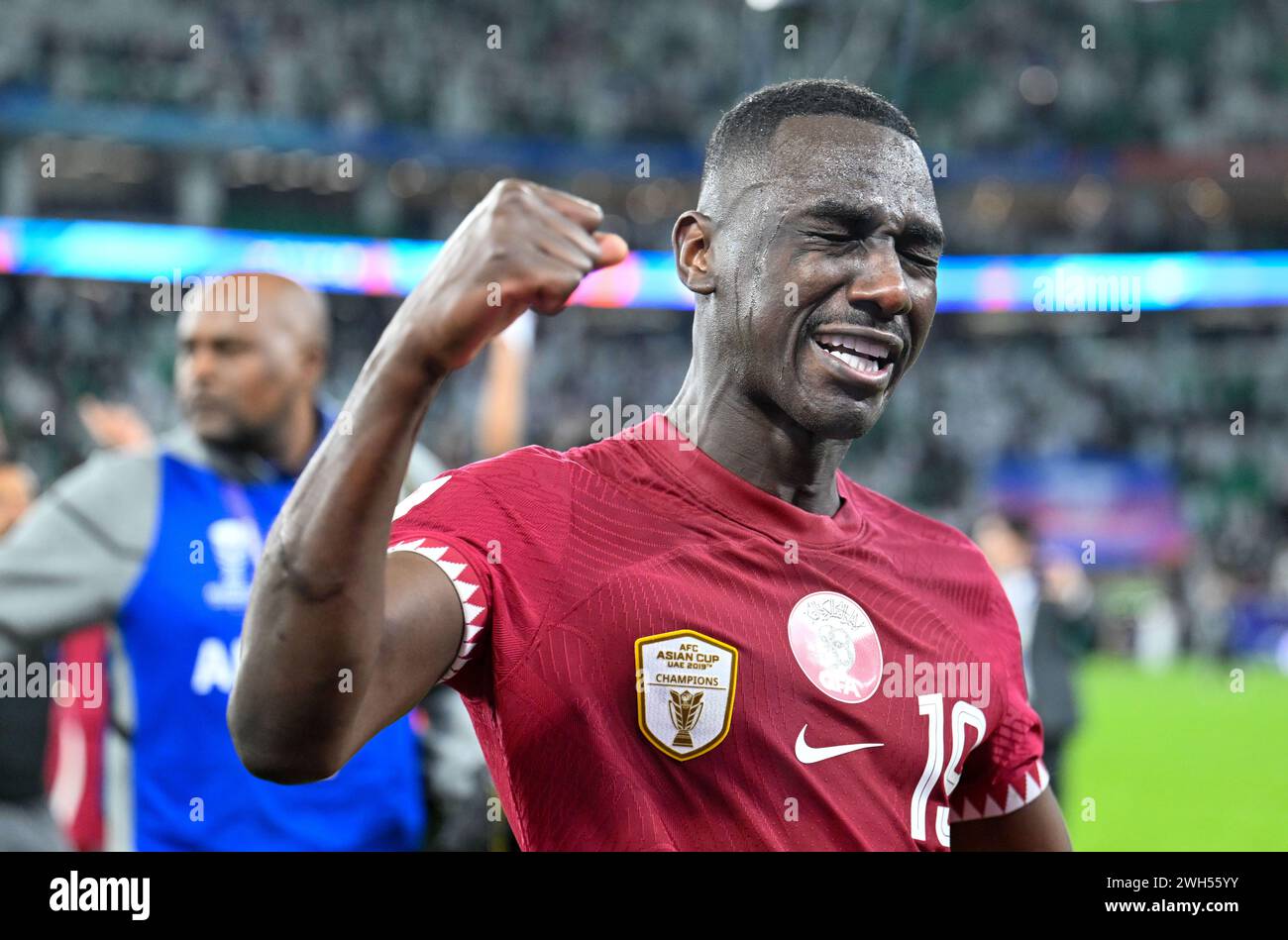 Qatar almoez ali celebrates hi-res stock photography and images - Alamy