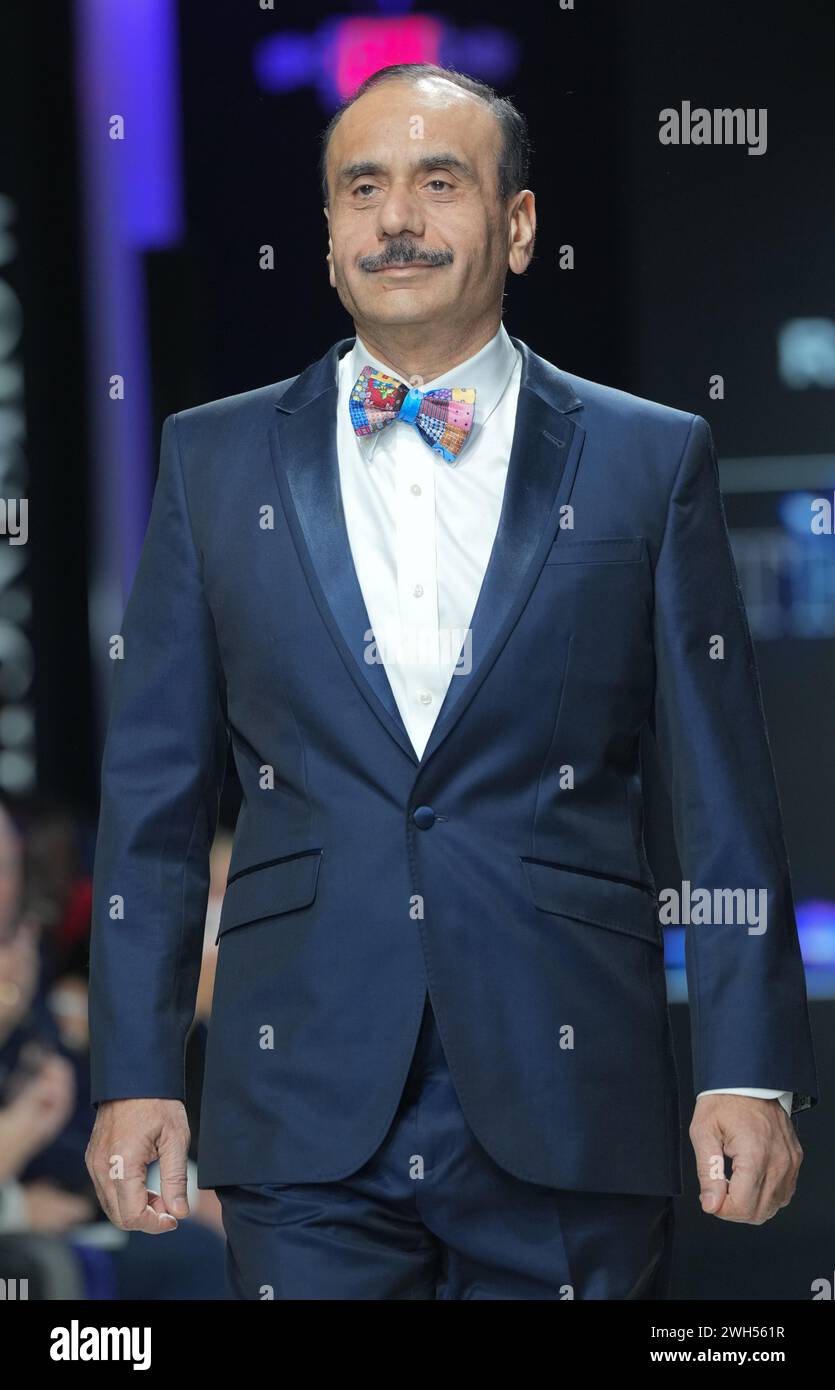 Dr. Ash Tewari walks runway for 8th Annual The Blue Jacket Fashion Show ...