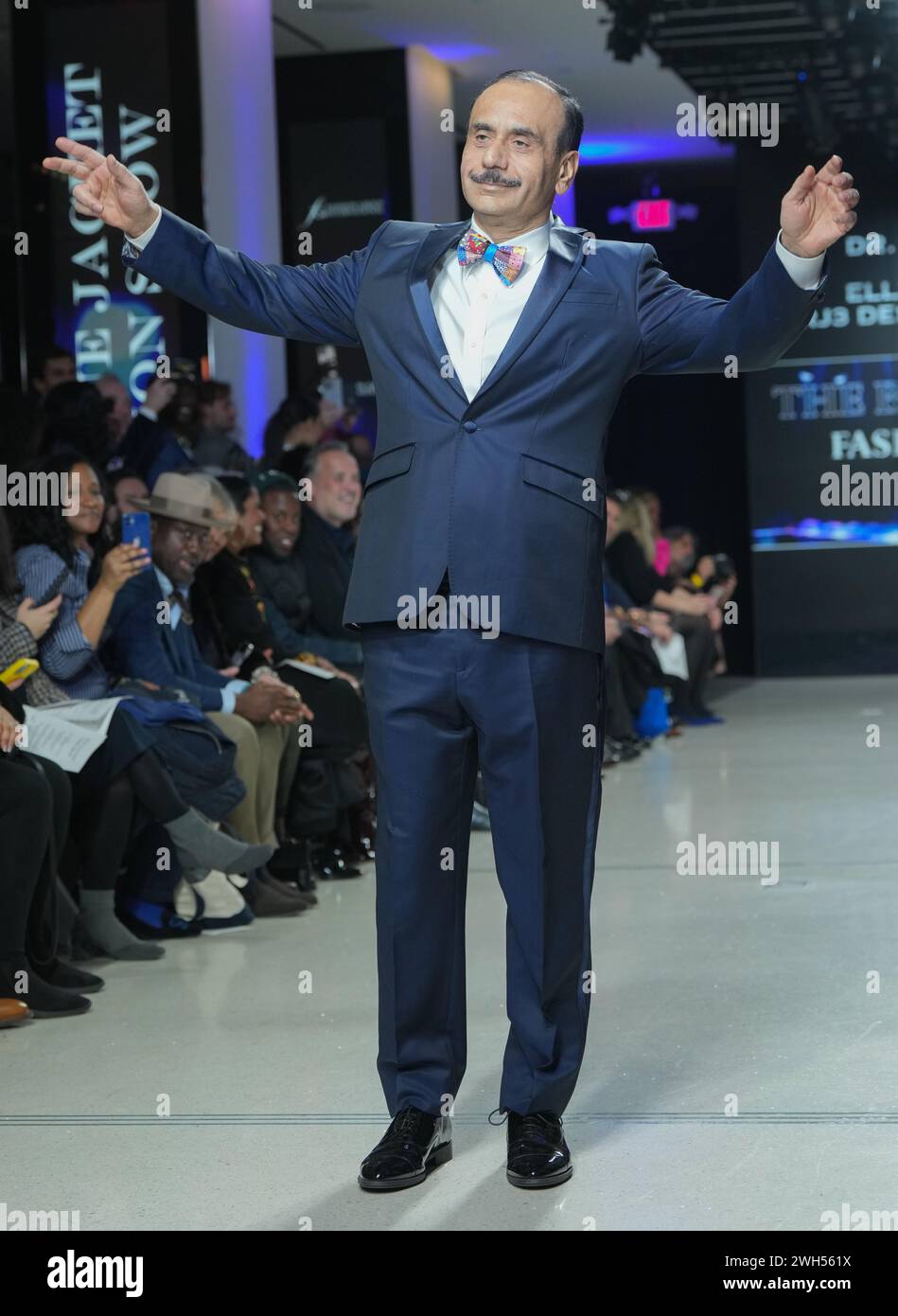 Dr. Ash Tewari walks runway for 8th Annual The Blue Jacket Fashion Show ...