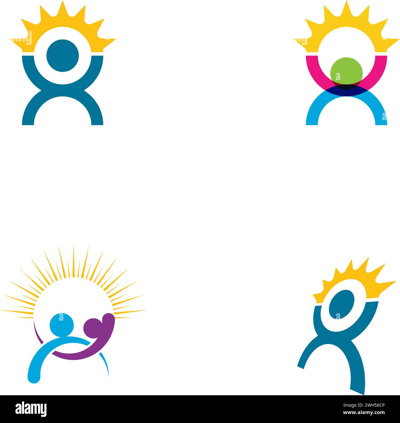 Hope concept vector icon design template Stock Vector Image & Art - Alamy