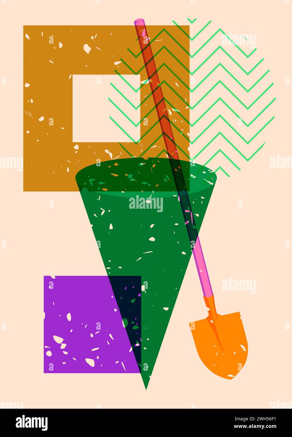 Spade vectors hi-res stock photography and images - Alamy