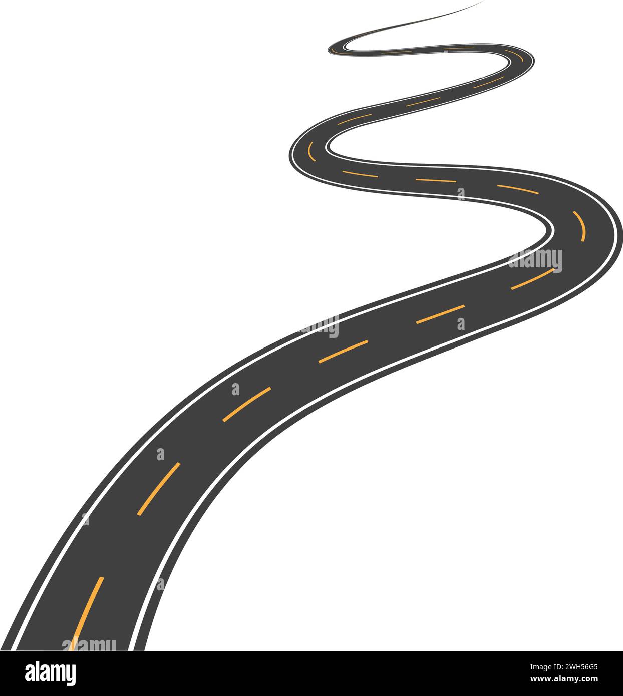 Pathway vector vectors Cut Out Stock Images & Pictures - Alamy